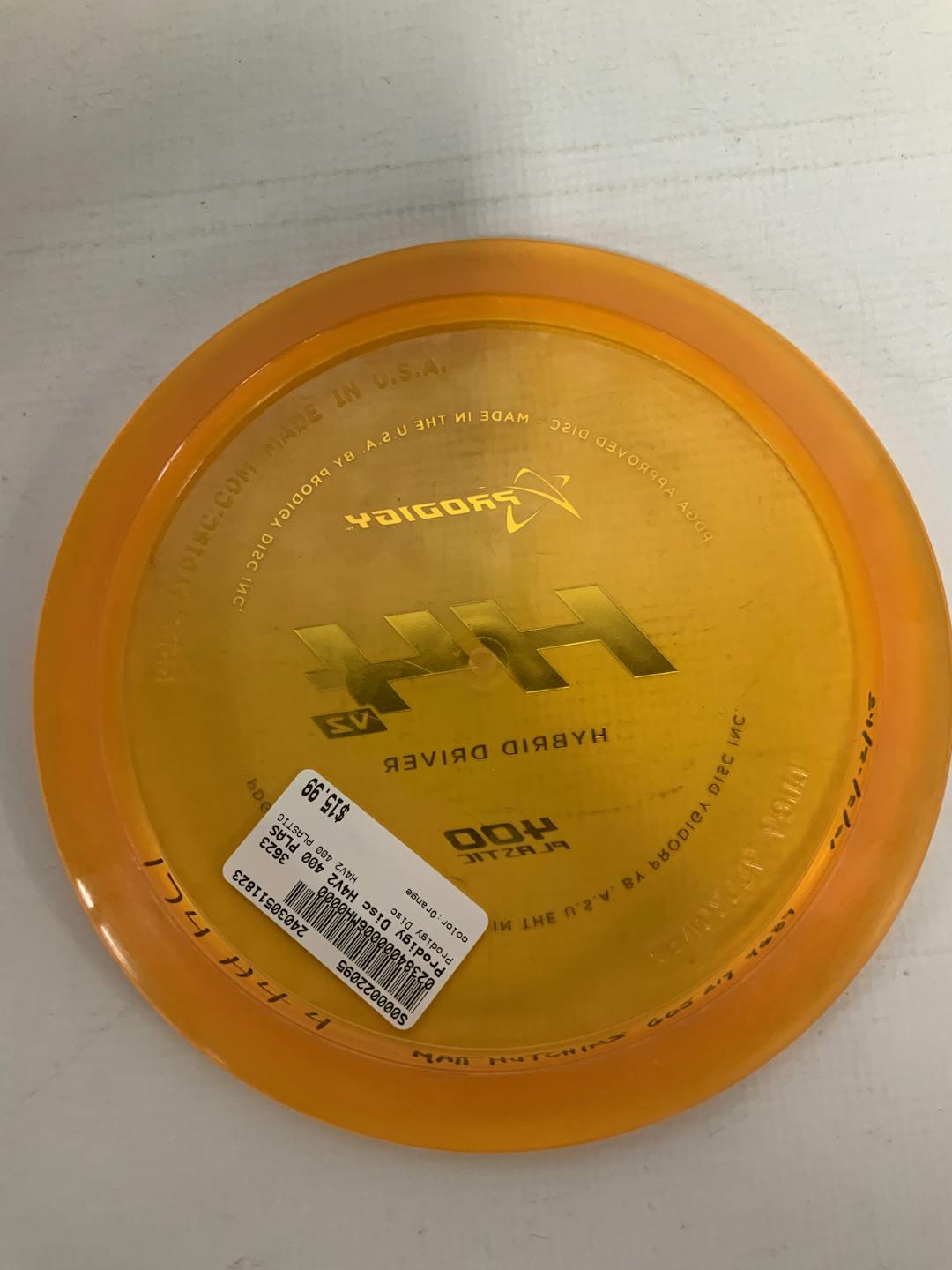 Used Prodigy Disc H4v2 400 Plastic Disc Golf Drivers | SidelineSwap