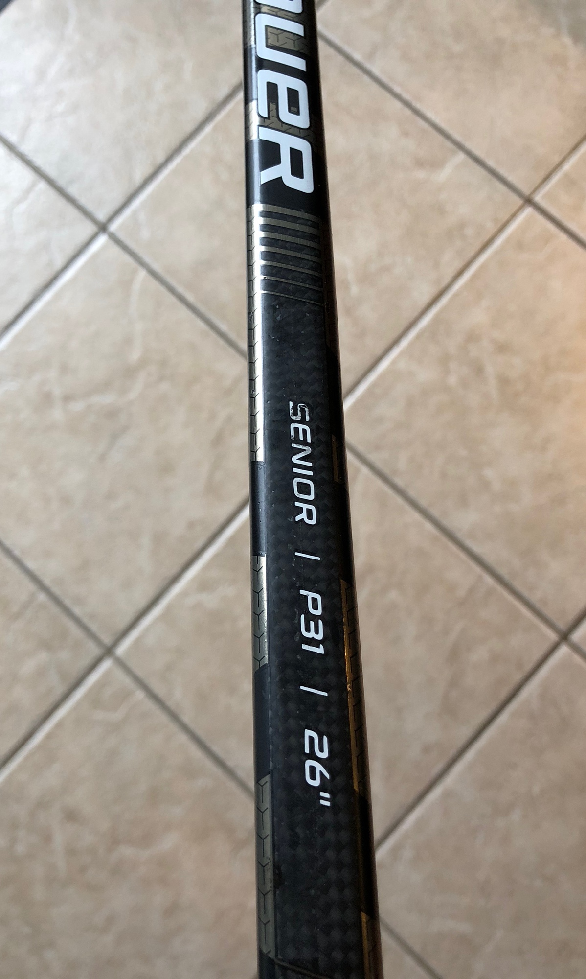 26" Bauer Ultrasonic Goalie Stick - Regular P31 | SidelineSwap