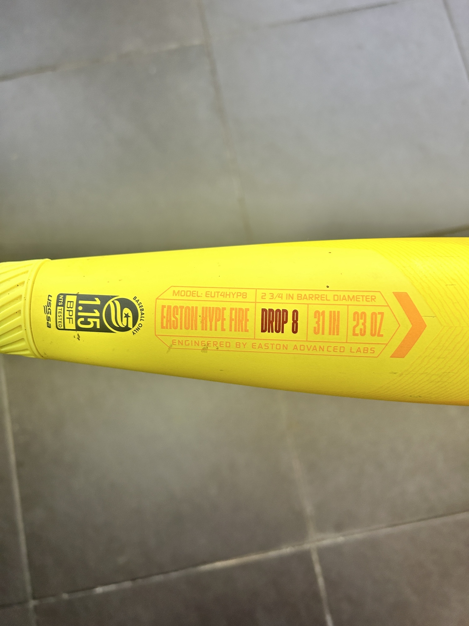 2024 Composite (-8) 23 oz 31" Hype Fire Bat | SidelineSwap