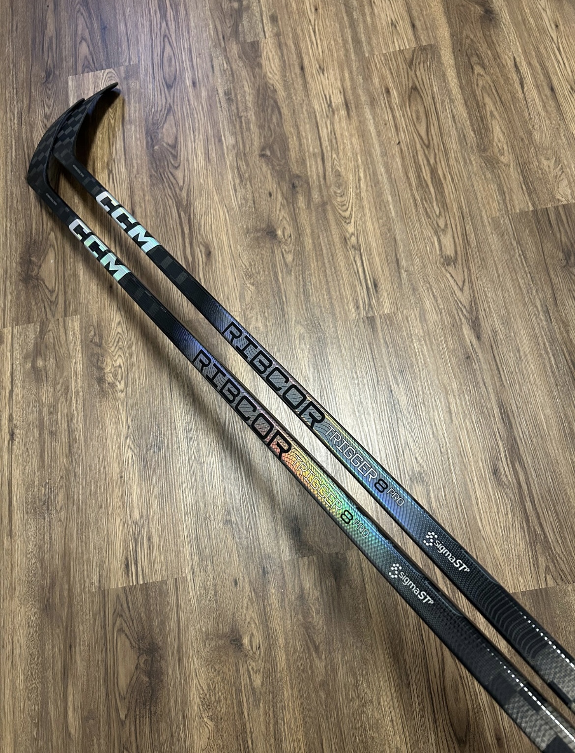 2 Pack Senior New Left Hand CCM RibCor Trigger 8 Pro Hockey Stick P28 ...