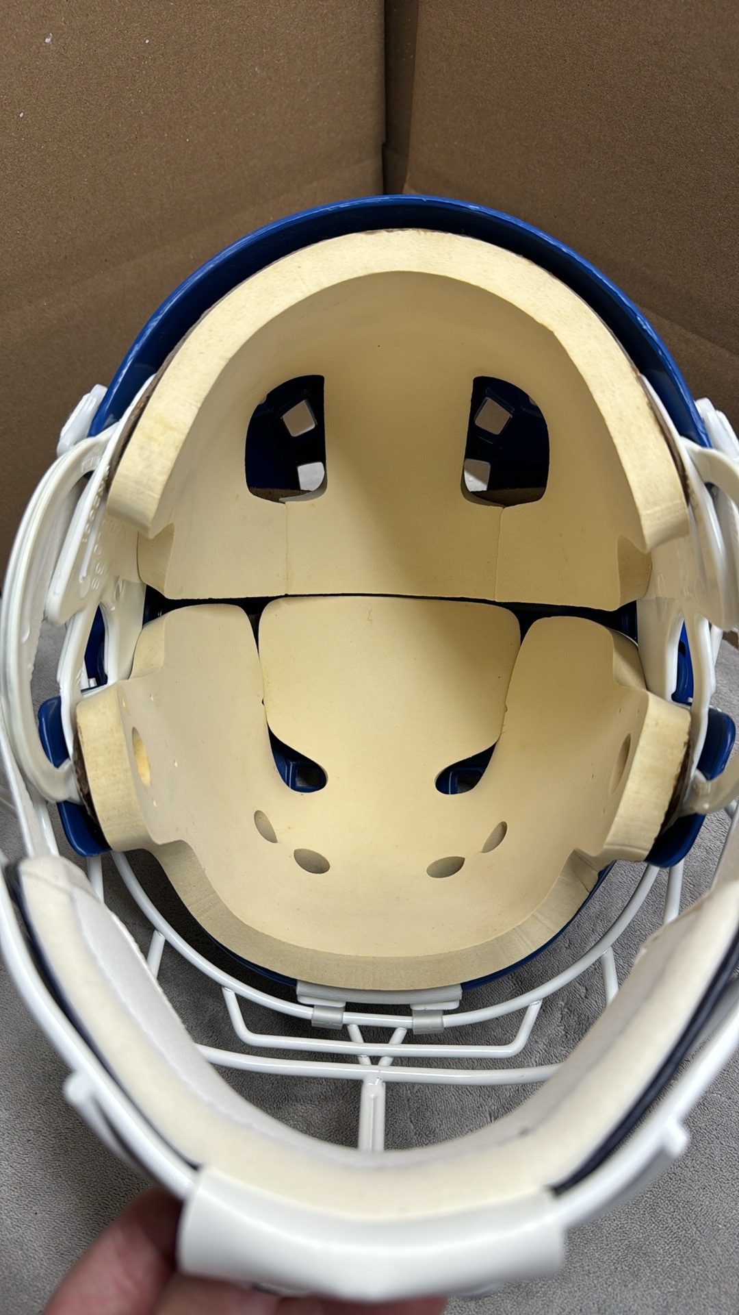 VINTAGE LARGE COOPER SK2000 HOCKEY GOALIE MASK QUEBEC NORDIQIES ...