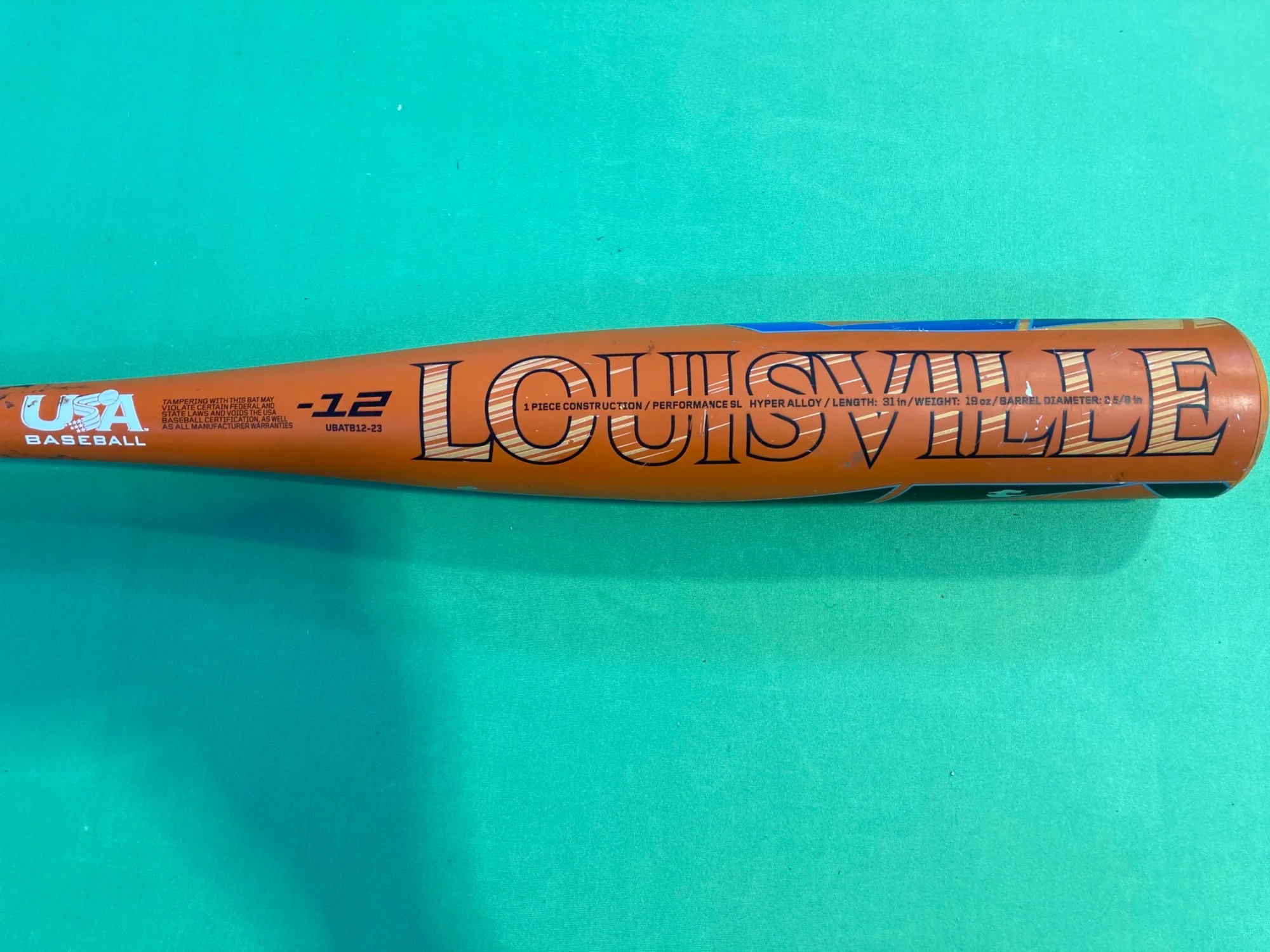 Used Kid Pitch (9YO-13YO) USABAT 2023 Louisville Slugger Atlas Alloy ...