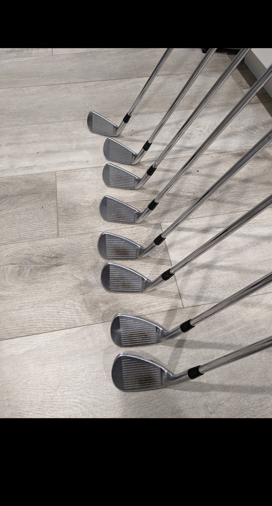 Used Men's Titleist Right Handed AP2 714 Forged Iron Set Regular Flex 8 Pieces Steel Shaft ...