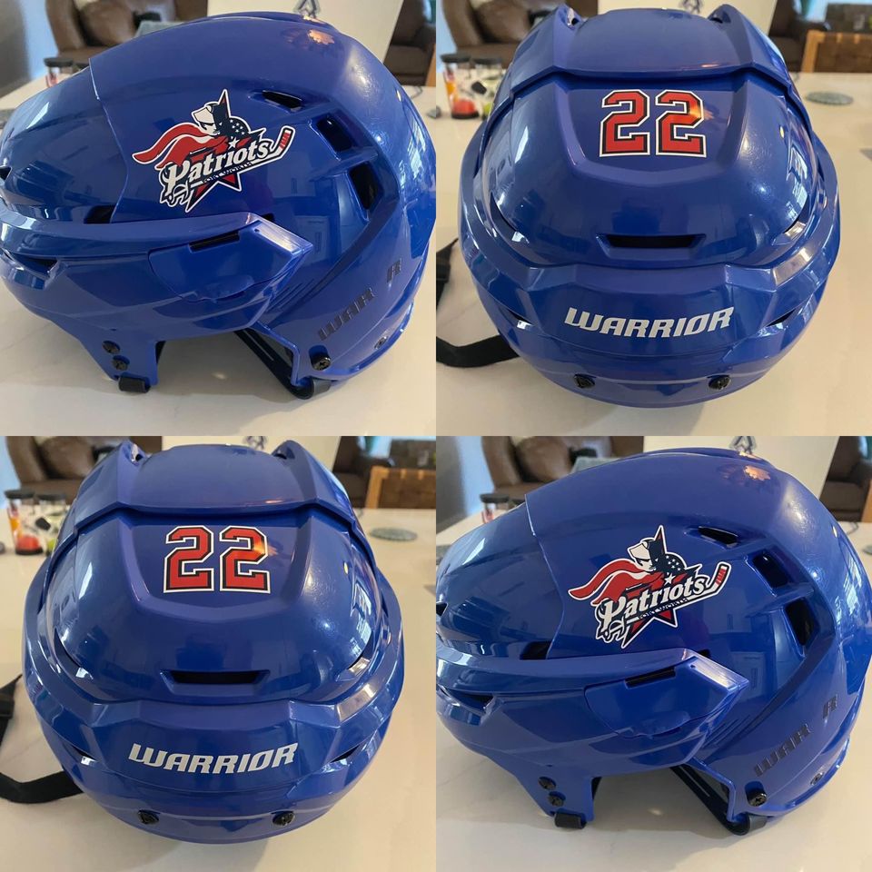 Used Large Warrior Covert RS Pro Royal Blue Helmet | SidelineSwap