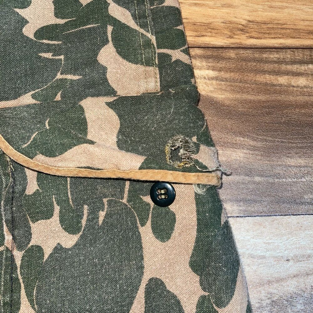 Vintage 1970s 2-Piece Frog Camouflage Hunting Suit Jacket + Pants Set ...