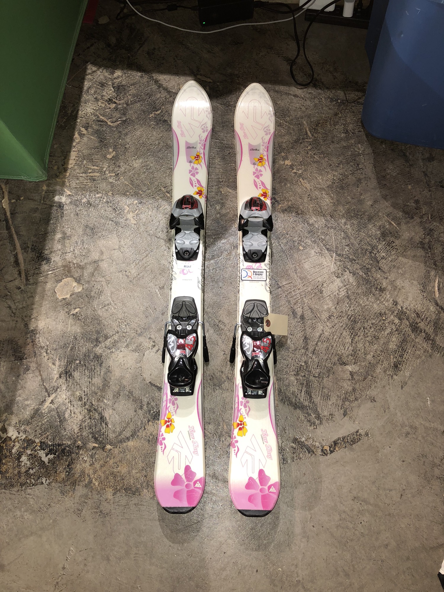 Used 100cm Kid's K2 Luv Bug Skis With Bindings | SidelineSwap
