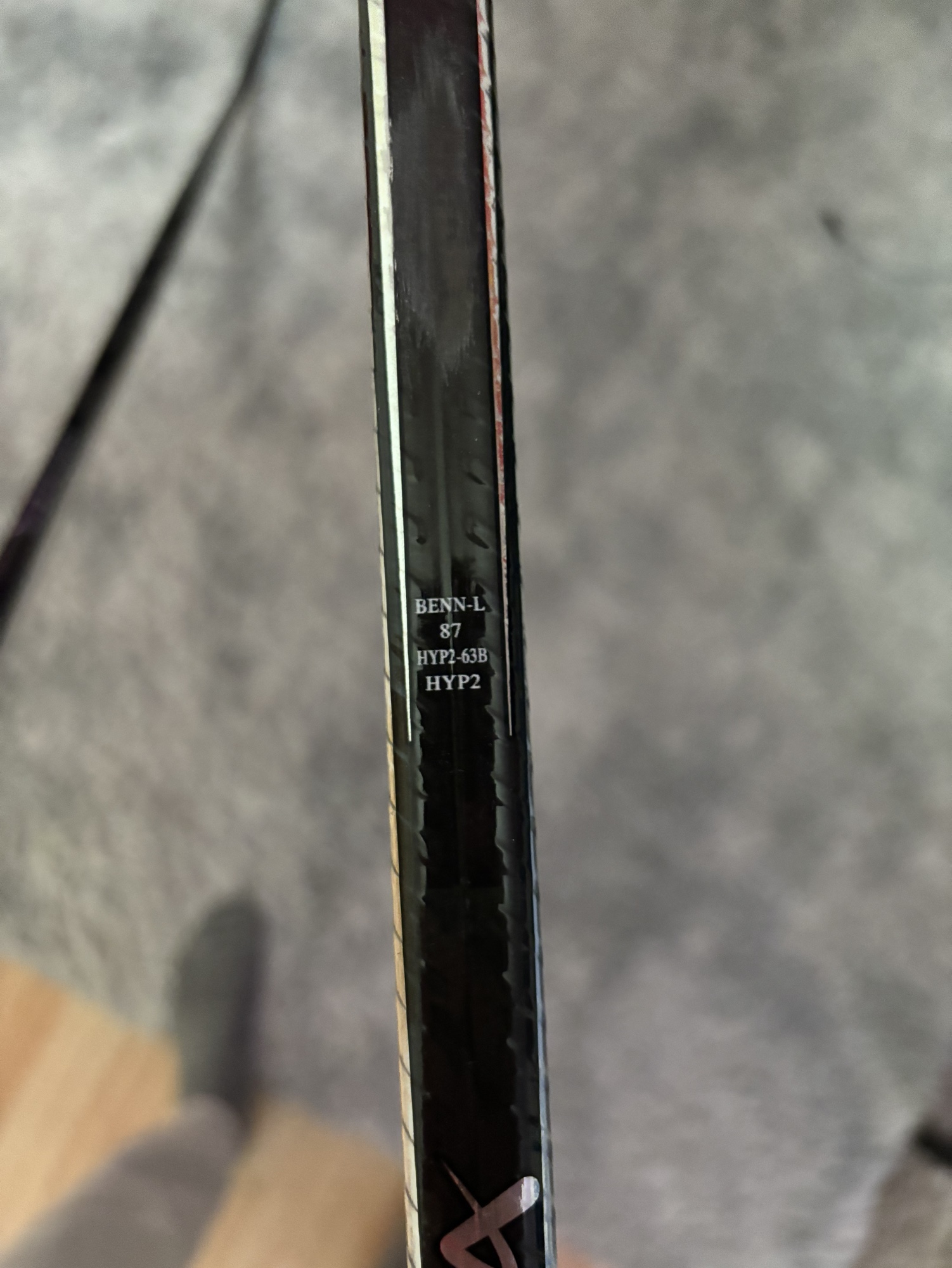 (2 Pack) Silver Bauer Hyperlite 2 87 flex Benn curve | SidelineSwap