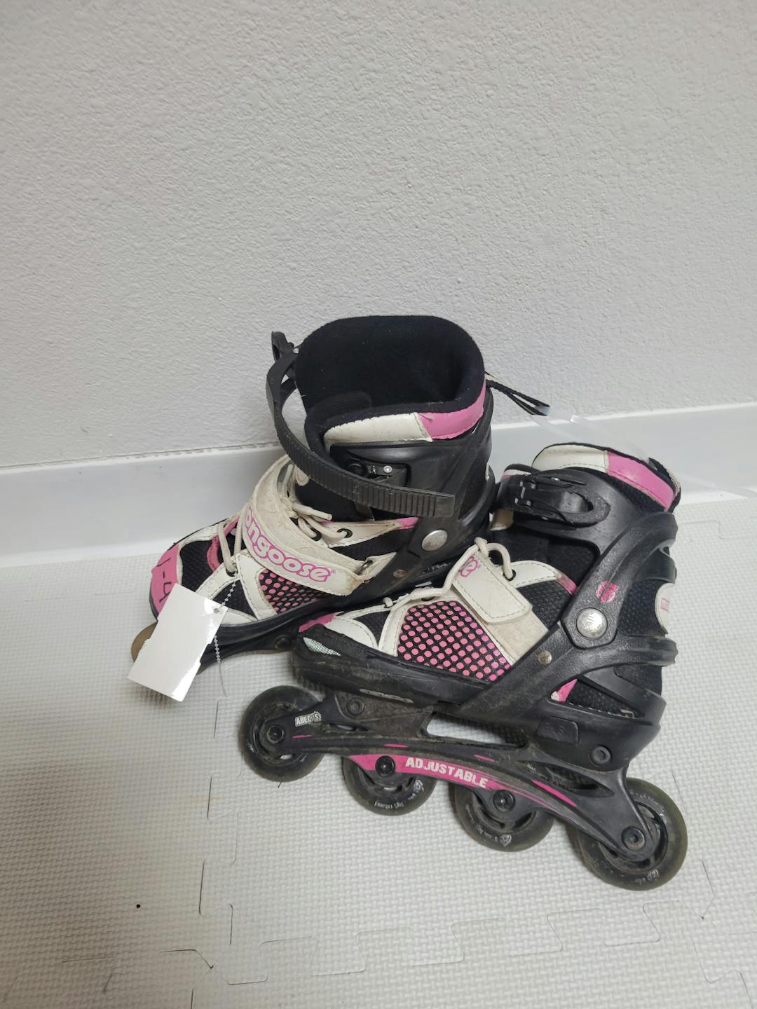 Used Mongoose Adj 1-4 Adjustable Inline Skates - Rec And Fitness ...