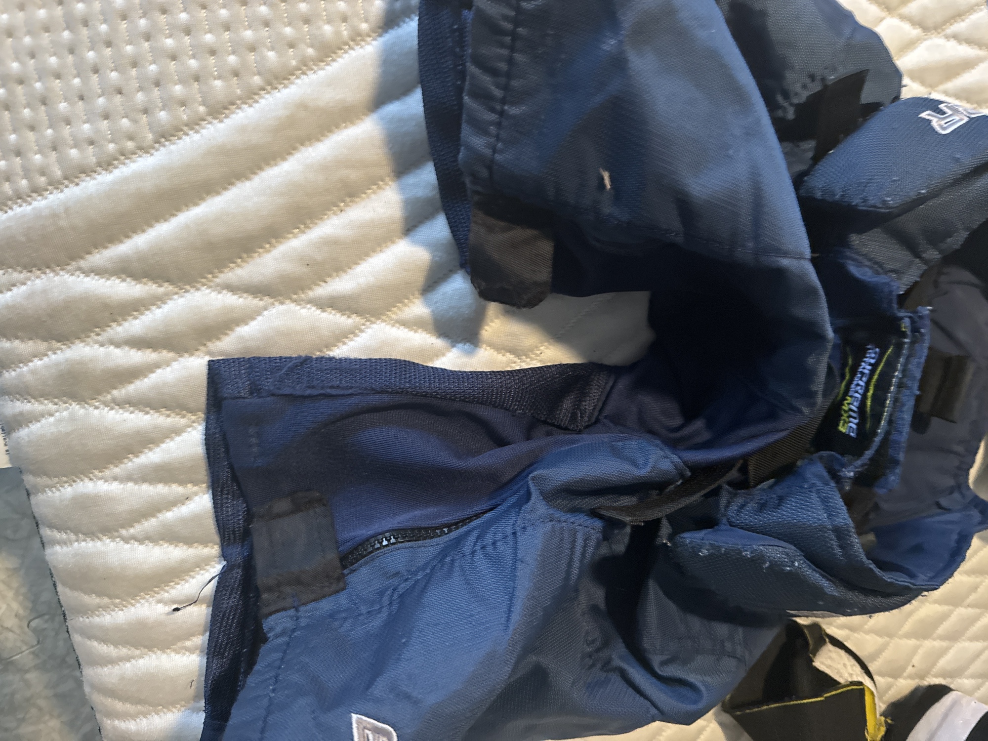 Blue Used Small Bauer Supreme Total one MX3 Pant Shell | SidelineSwap