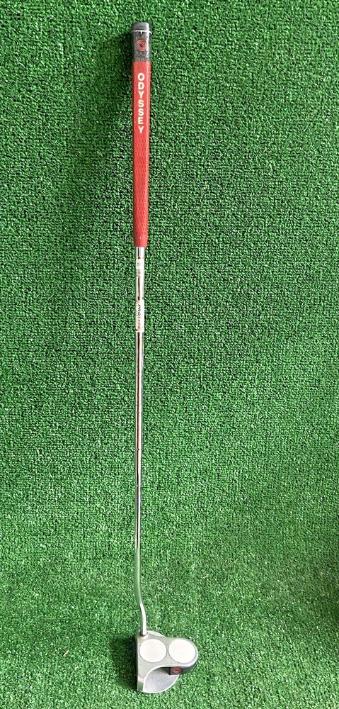 Left-Handed Odyssey ProType Tour Series 360g 2-Ball Mallet Putter Steel 33" | SidelineSwap