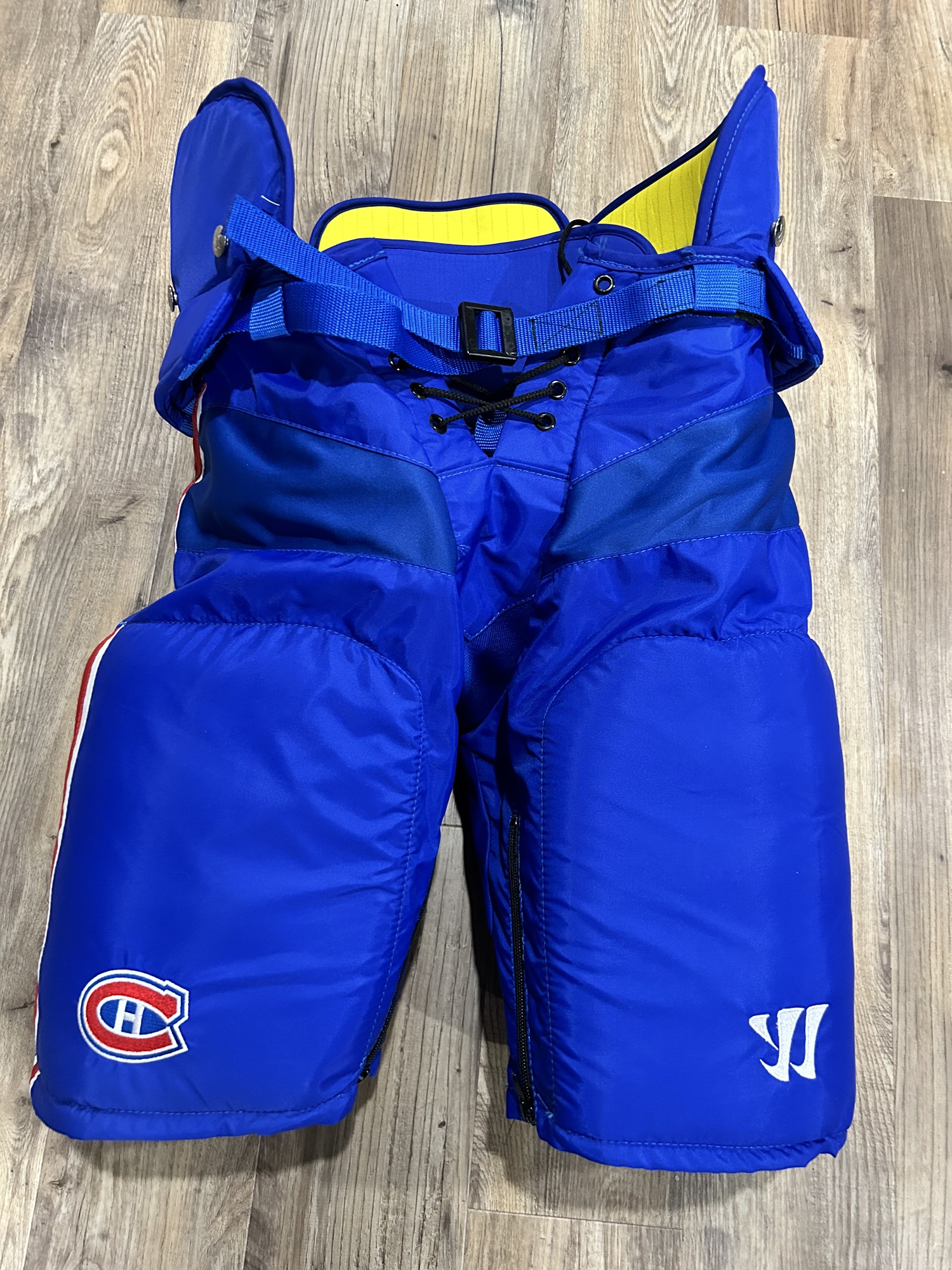 Warrior Franchise Mia Pro Stock Hockey Pants Montreal Canadiens Medium ...