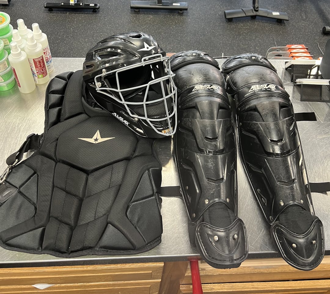 Used All-star Pro Catchers Set Catcher's Equipment | SidelineSwap