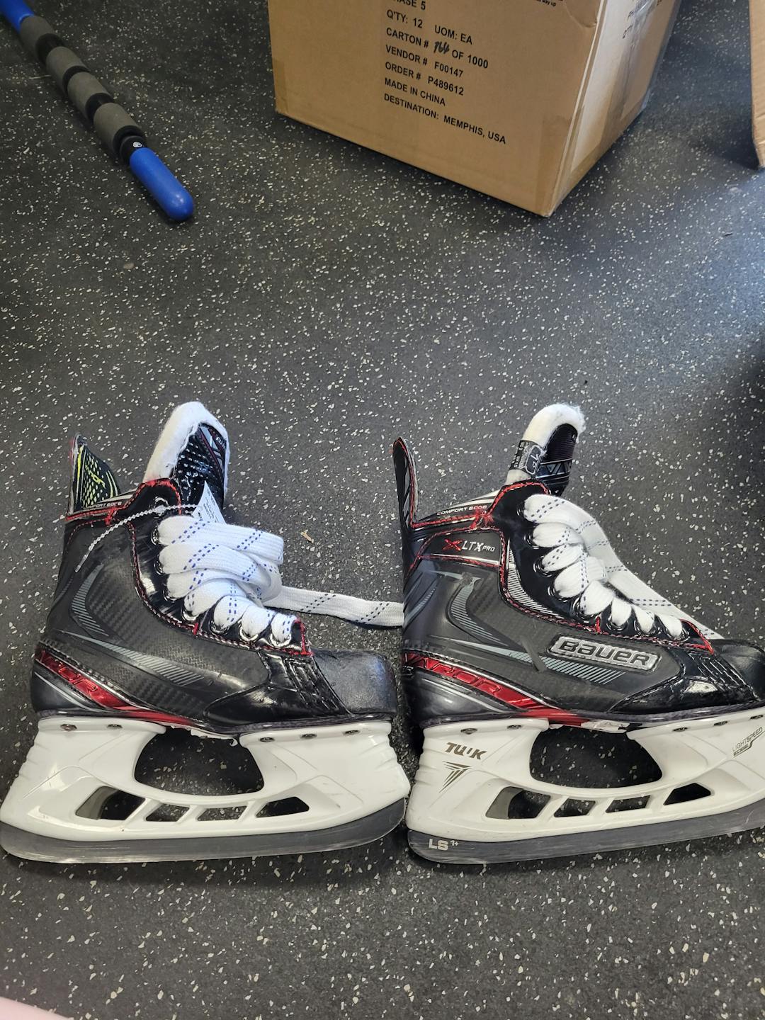 Used Bauer X Ltx Pro Junior 01 Ice Hockey Skates | SidelineSwap