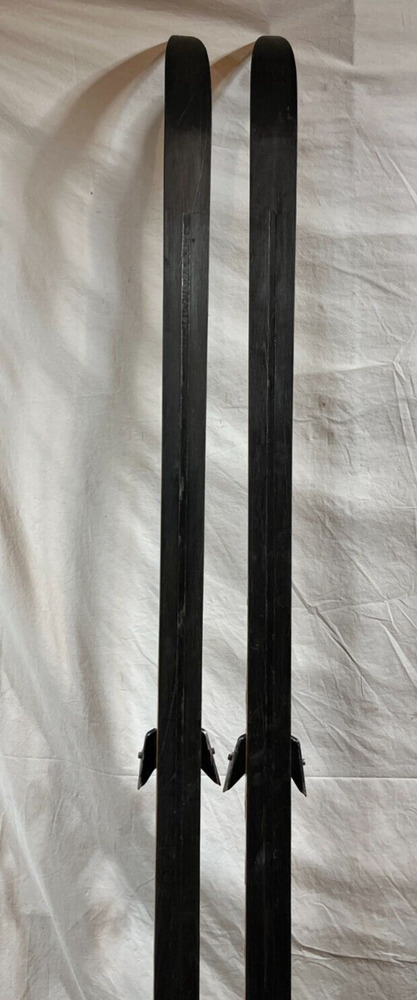 Vintage HUSKI Classic 188cm Wooden Cross Country Skis Geze 3-Pin ...