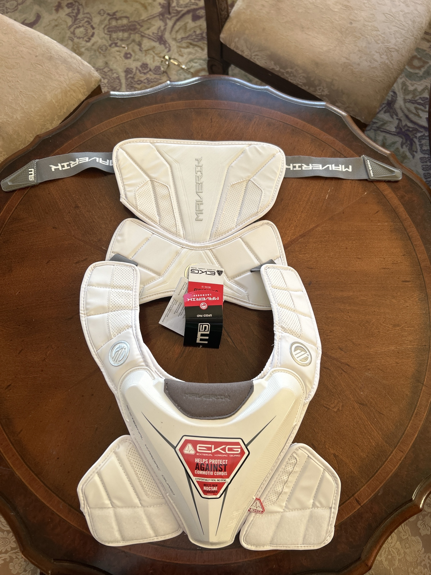 Maverick M5 EKG Certified Chest Pad -BRAND NEW NEVER WORN | SidelineSwap