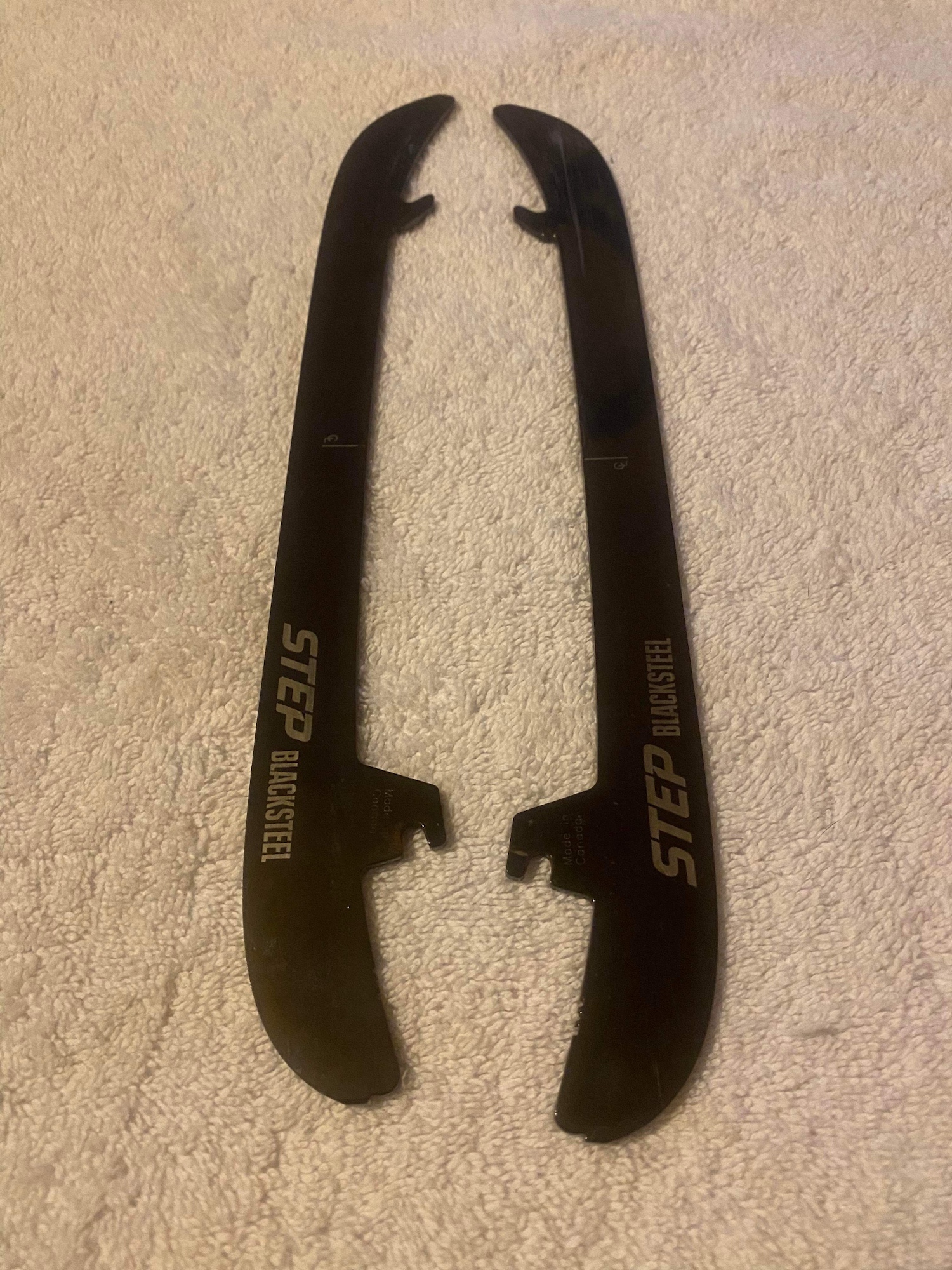 Step Steel Hockey BlackSteel ST Pro XS CCM Steel Runners 255 B7 ...