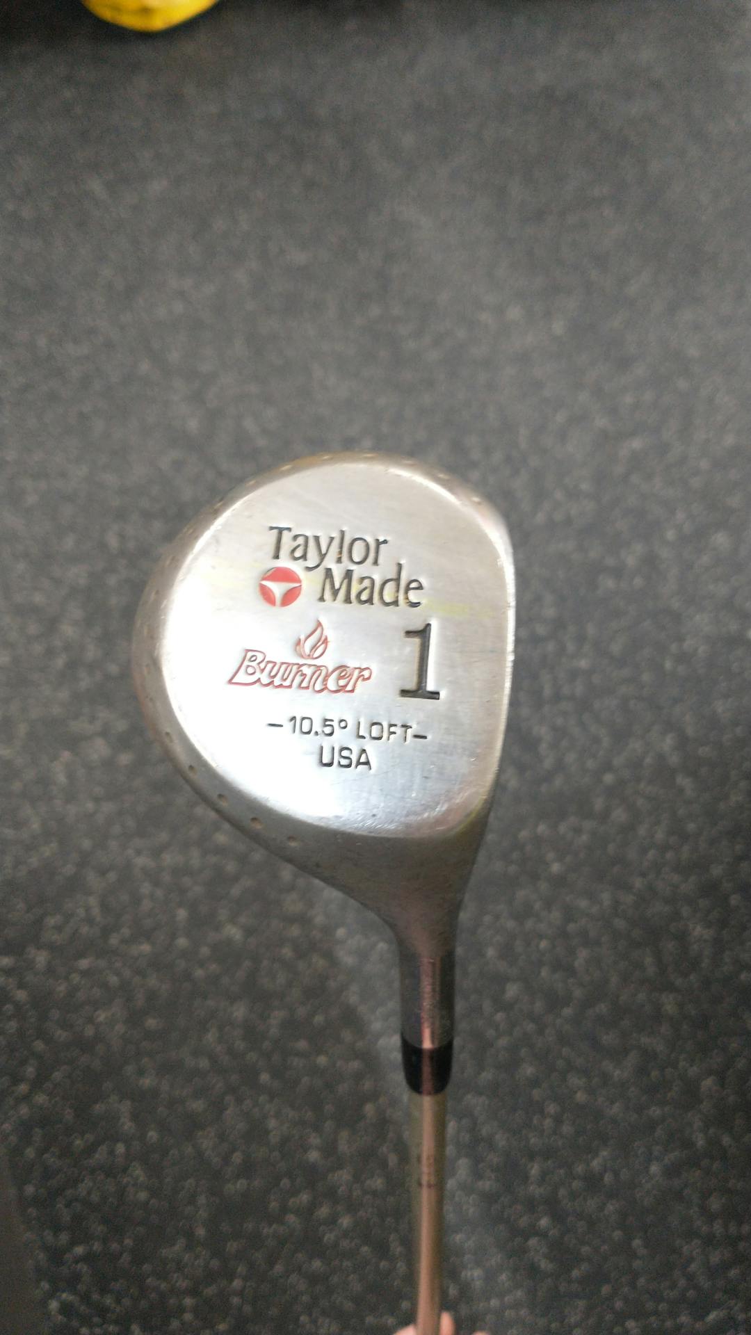 Used Taylormade Burner 10.5 Degree Regular Flex Steel Shaft Drivers ...