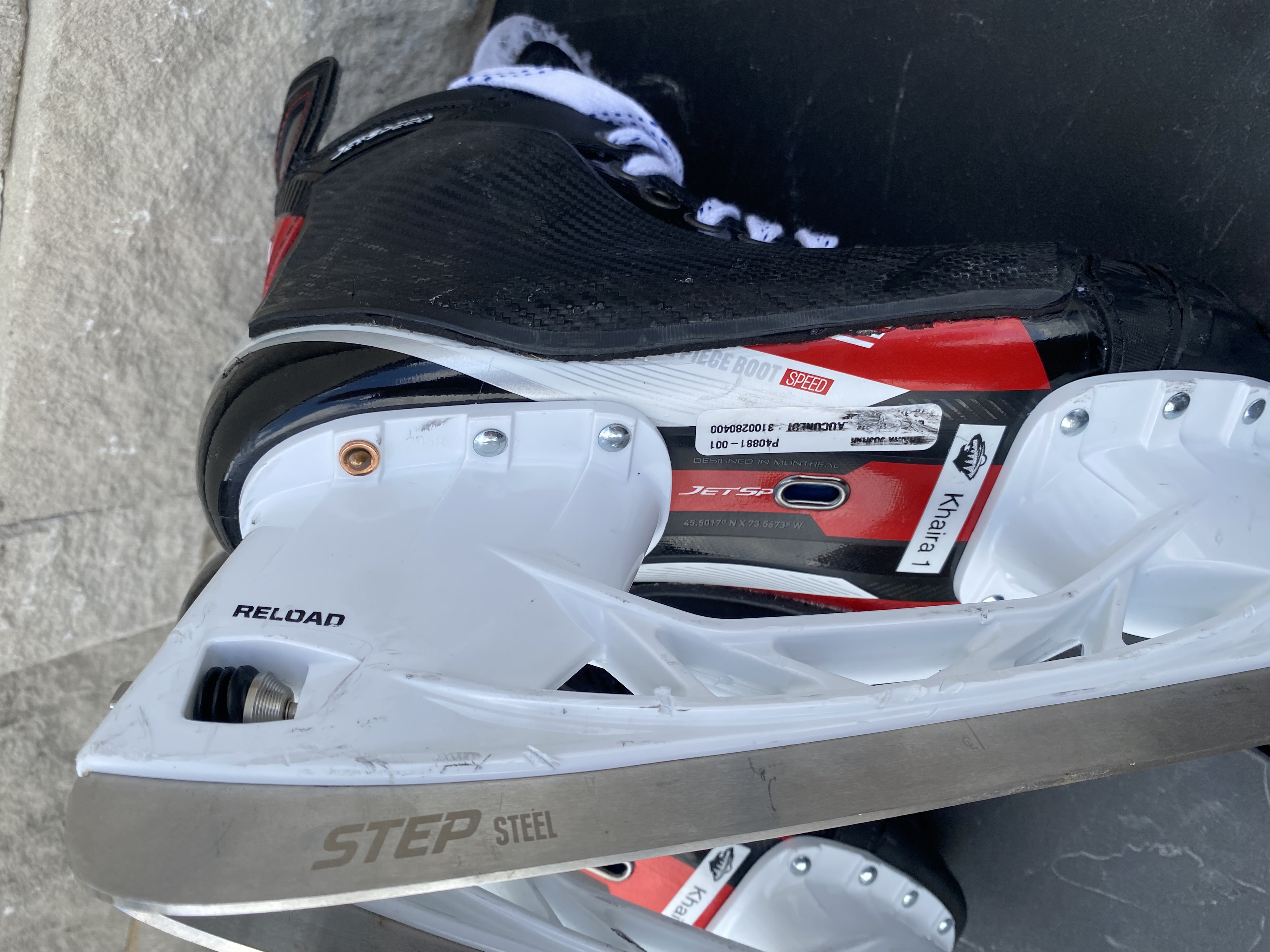 CCM JetSpeed FT4 PRO Mens Pro Stock Hockey Skates Size 10.5 D 5889 ...