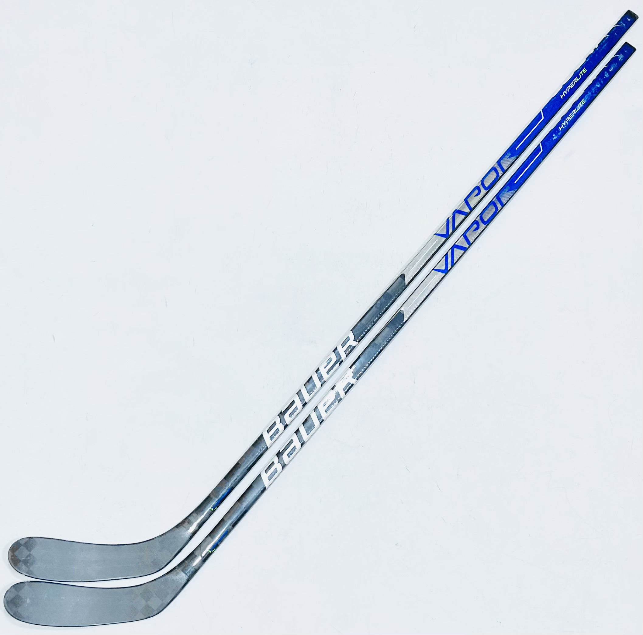2 Pack Custom Blue Bauer Vapor Hyperlite Hockey Stick-RH-Kucherov Pro ...
