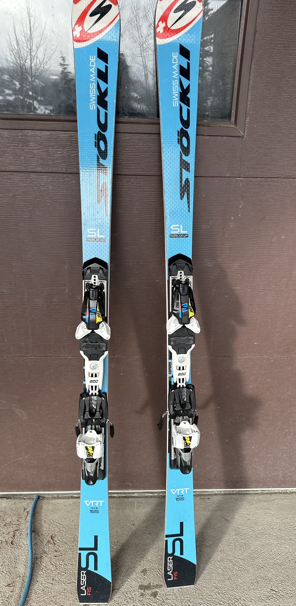 Used 155cm Stockli SL Skis with Bindings (Women’s FIS) | SidelineSwap