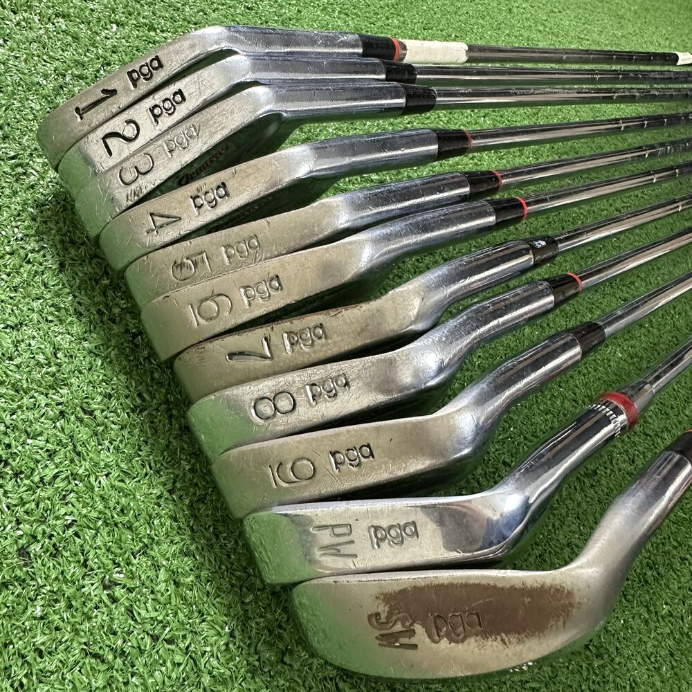 Tommy Armour Silver Scot Collector PGA 709 Chrome Blade Iron Set 1-PW ...