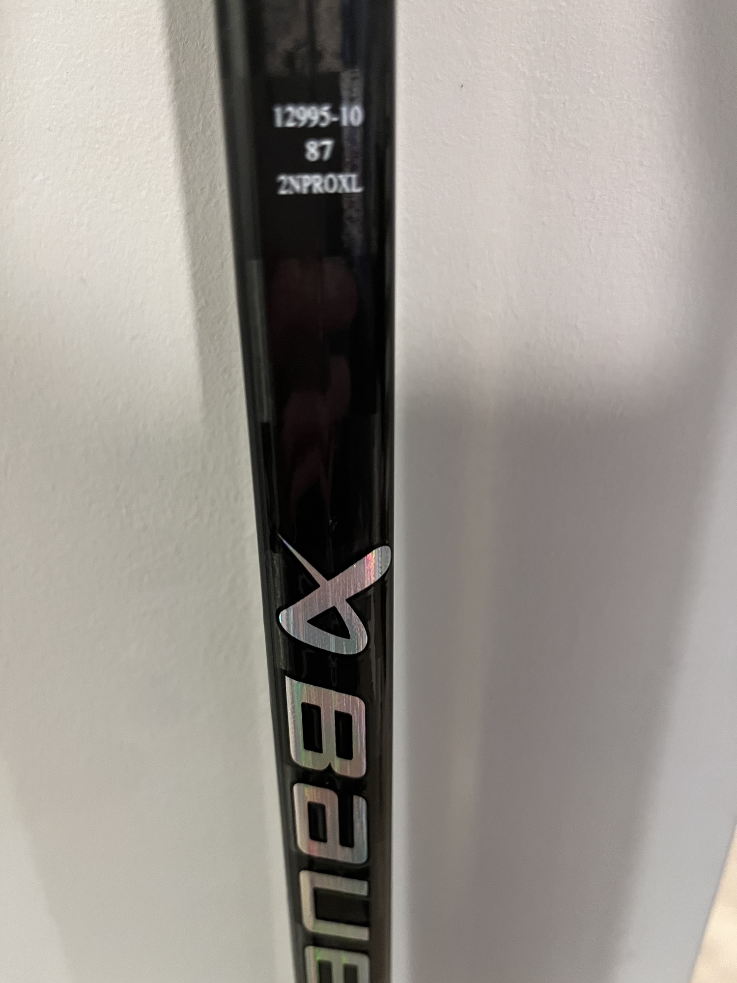 Bauer Sync Chrome 2NPROXL P92 Curve 87 Flex Pro Stock Hockey Stick LH ...