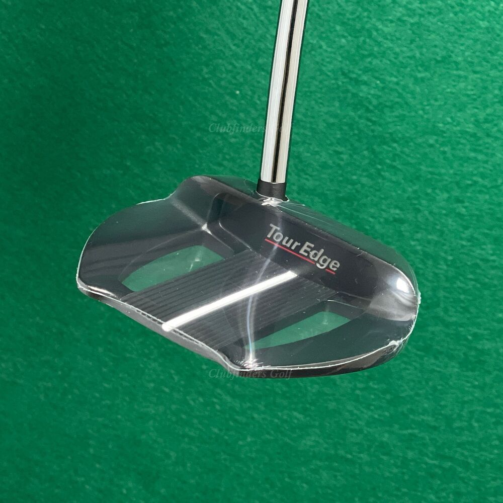 NEW Tour Edge 2024 Template Series Biarritz Black 35" DB Mallet Putter ...