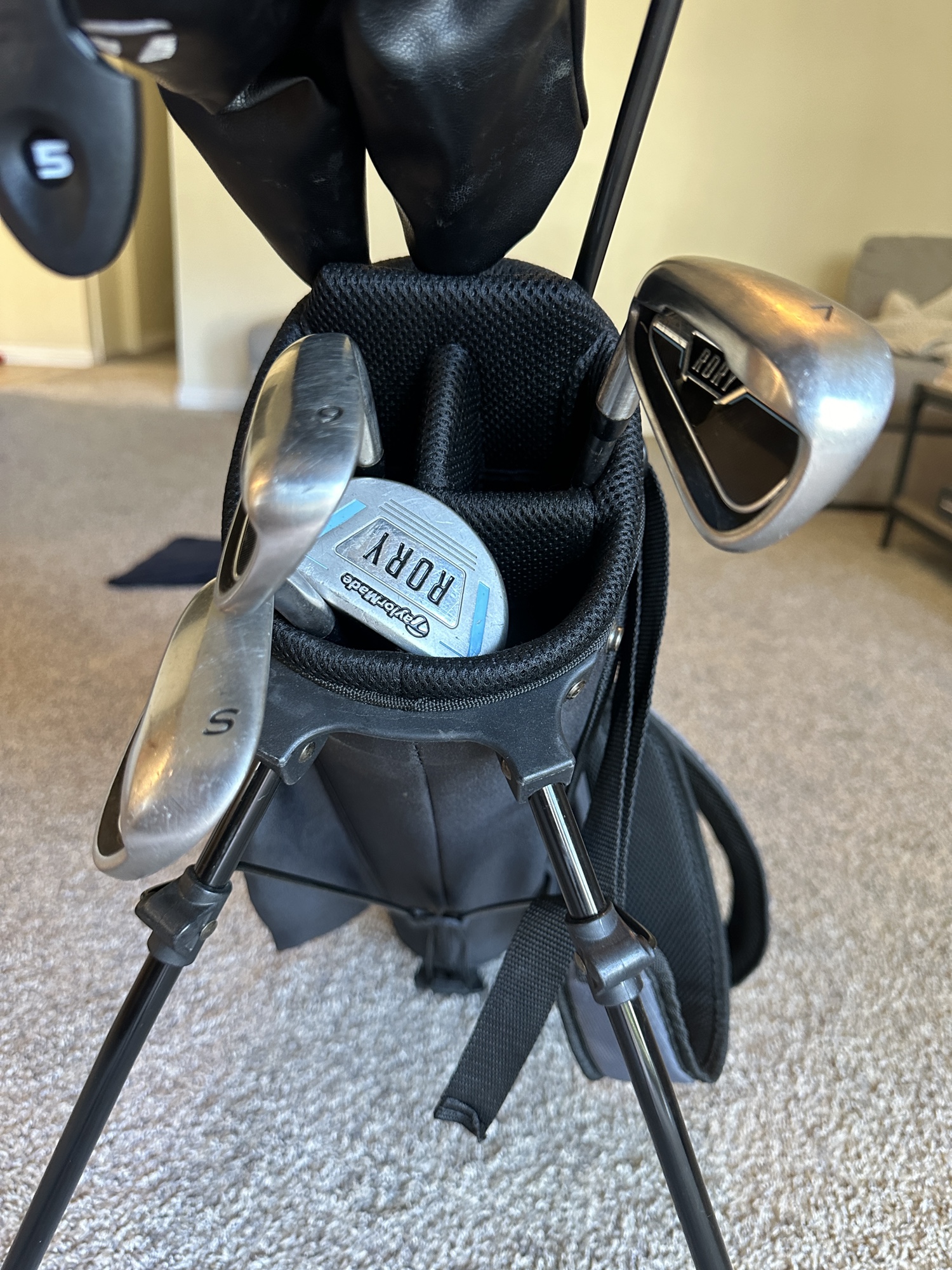Taylormade Rory Junior Golf Set Complete w/ Bag Age 8 Plus LH w ...