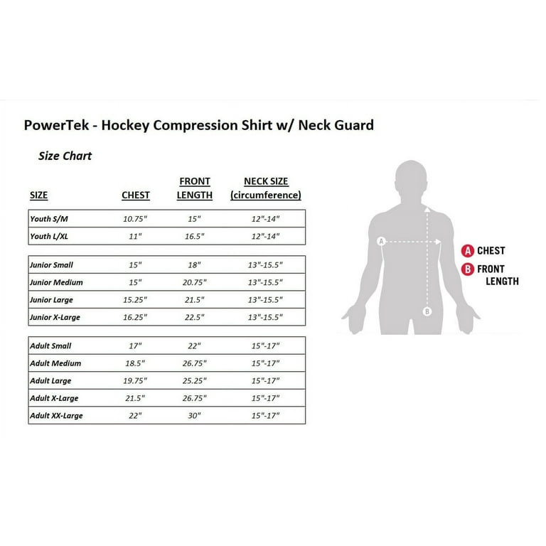 New Youth Powertek neck guard shirts | SidelineSwap