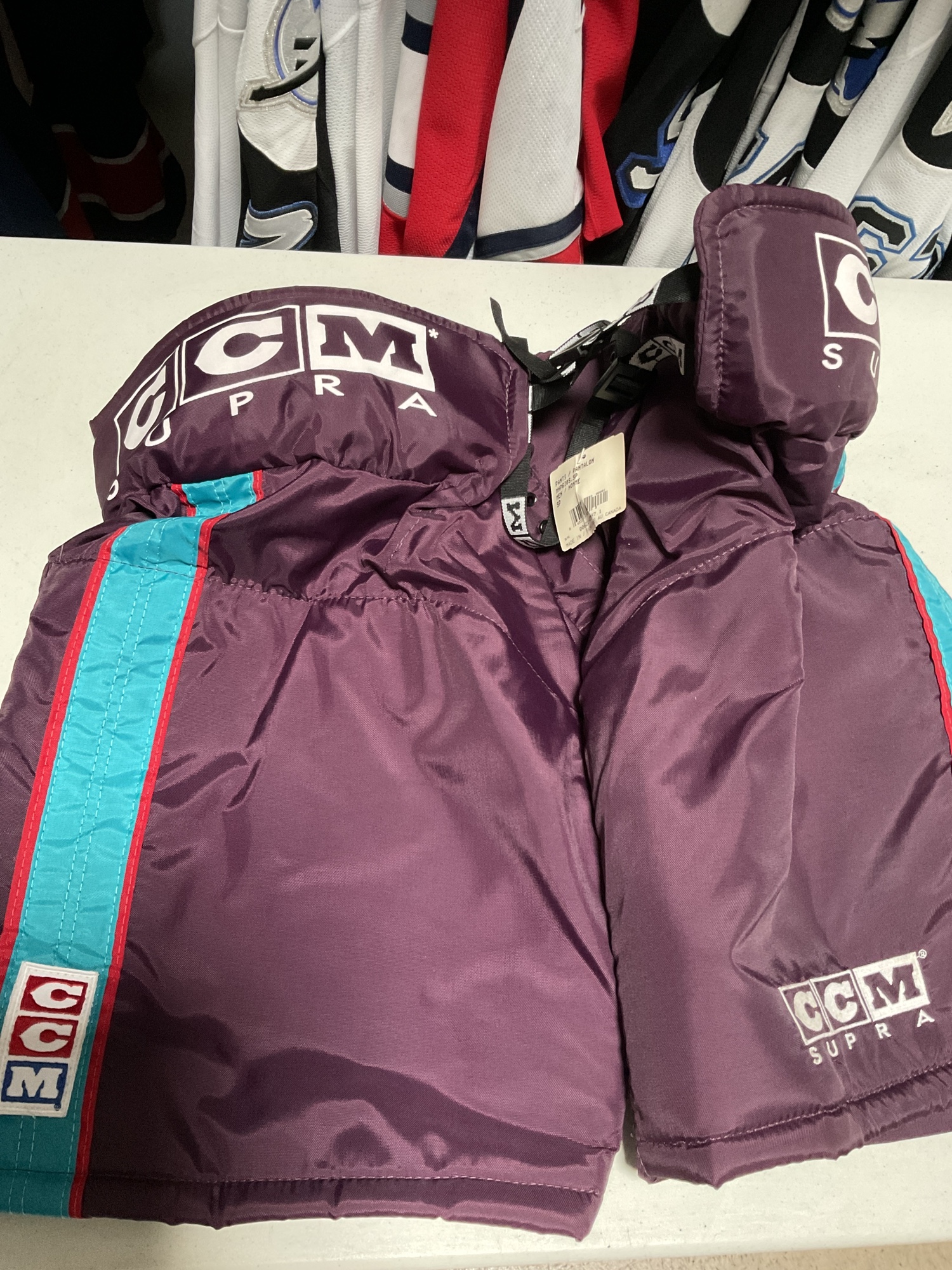 DETROIT VIPERS - IHL - CCM - PANT SHELLS - Purple - Pro Stock ...