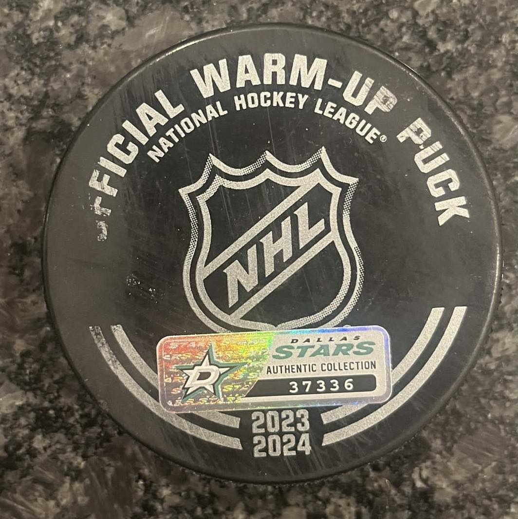 Dallas Stars vs Colorado Avalanche NHL Authenticated Official Warm Up ...