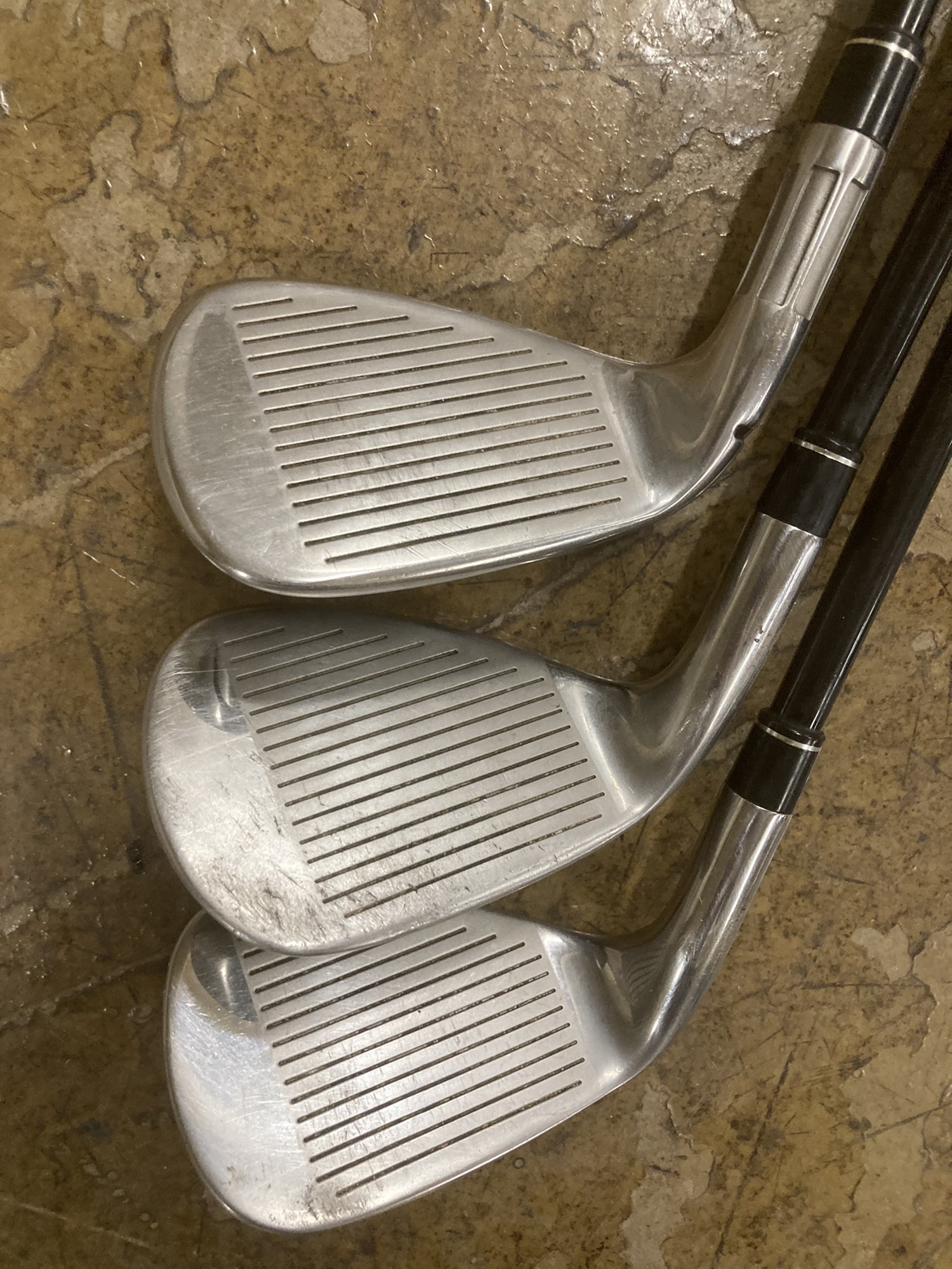Used Men's TaylorMade M6 Right Handed Iron Set Regular Flex Graphite ...