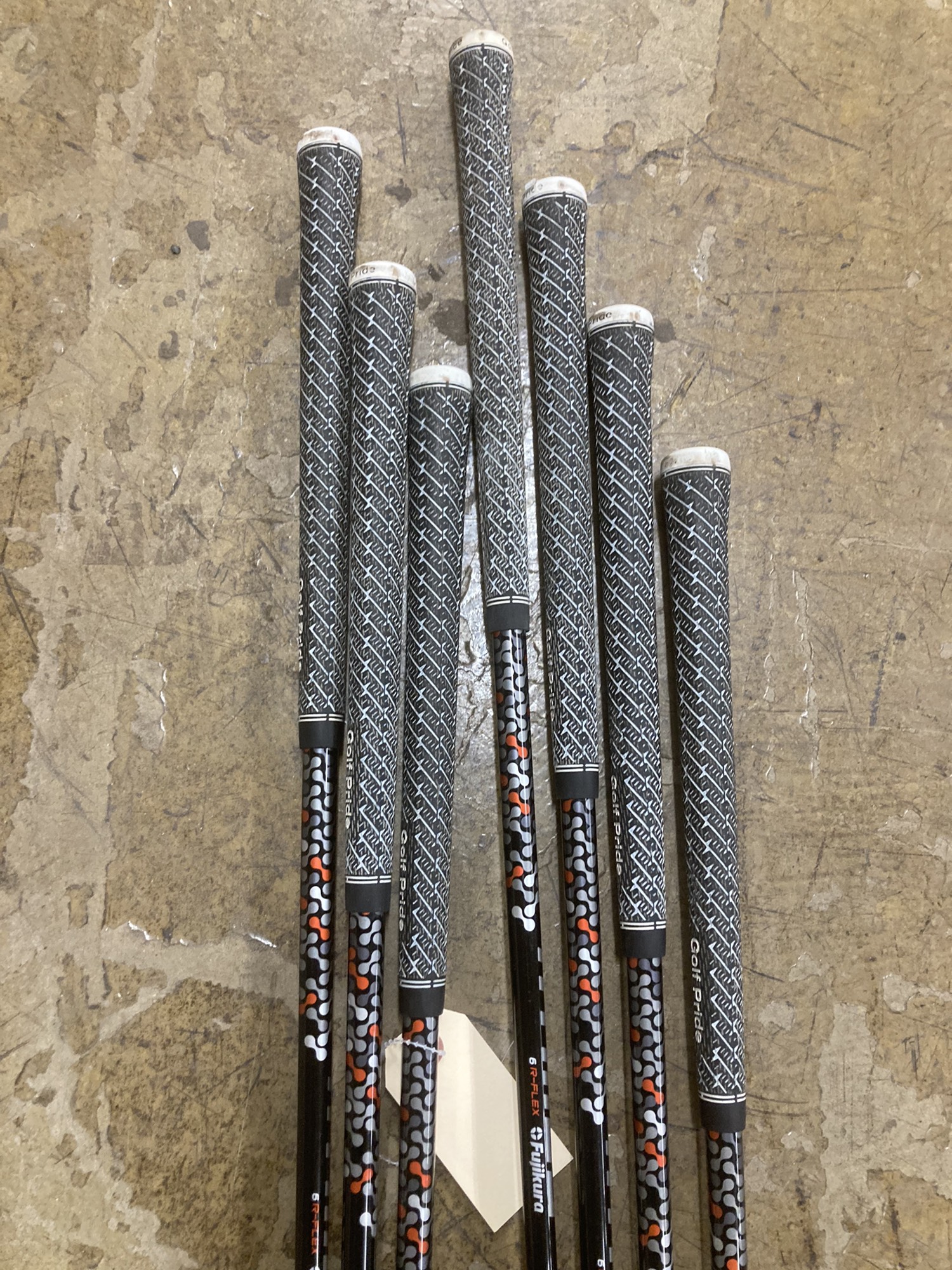 Used Men's TaylorMade M6 Right Handed Iron Set Regular Flex Graphite ...