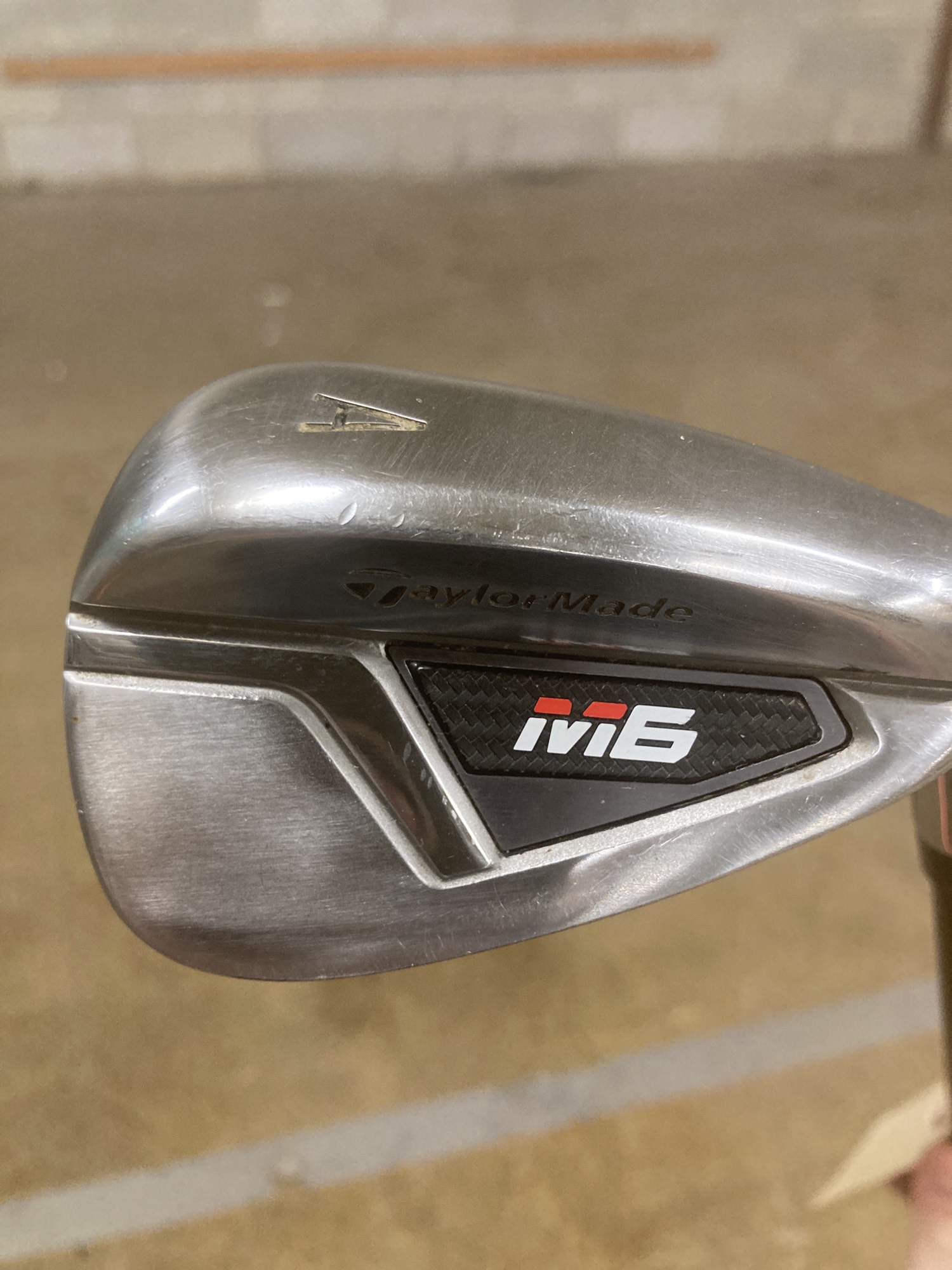 Used Men's TaylorMade M6 Right Handed Iron Set Regular Flex Graphite ...