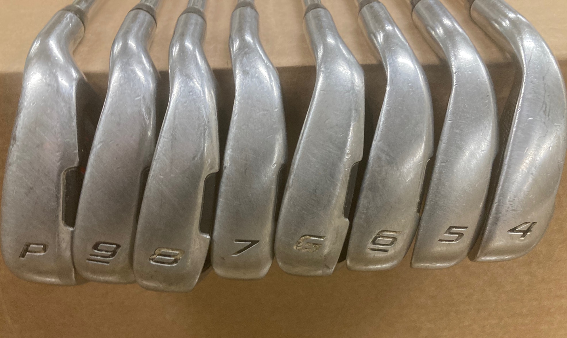 Used Men's Cobra S9 Right Handed Iron Set Regular Flex Steel Shaft (4-9 ...