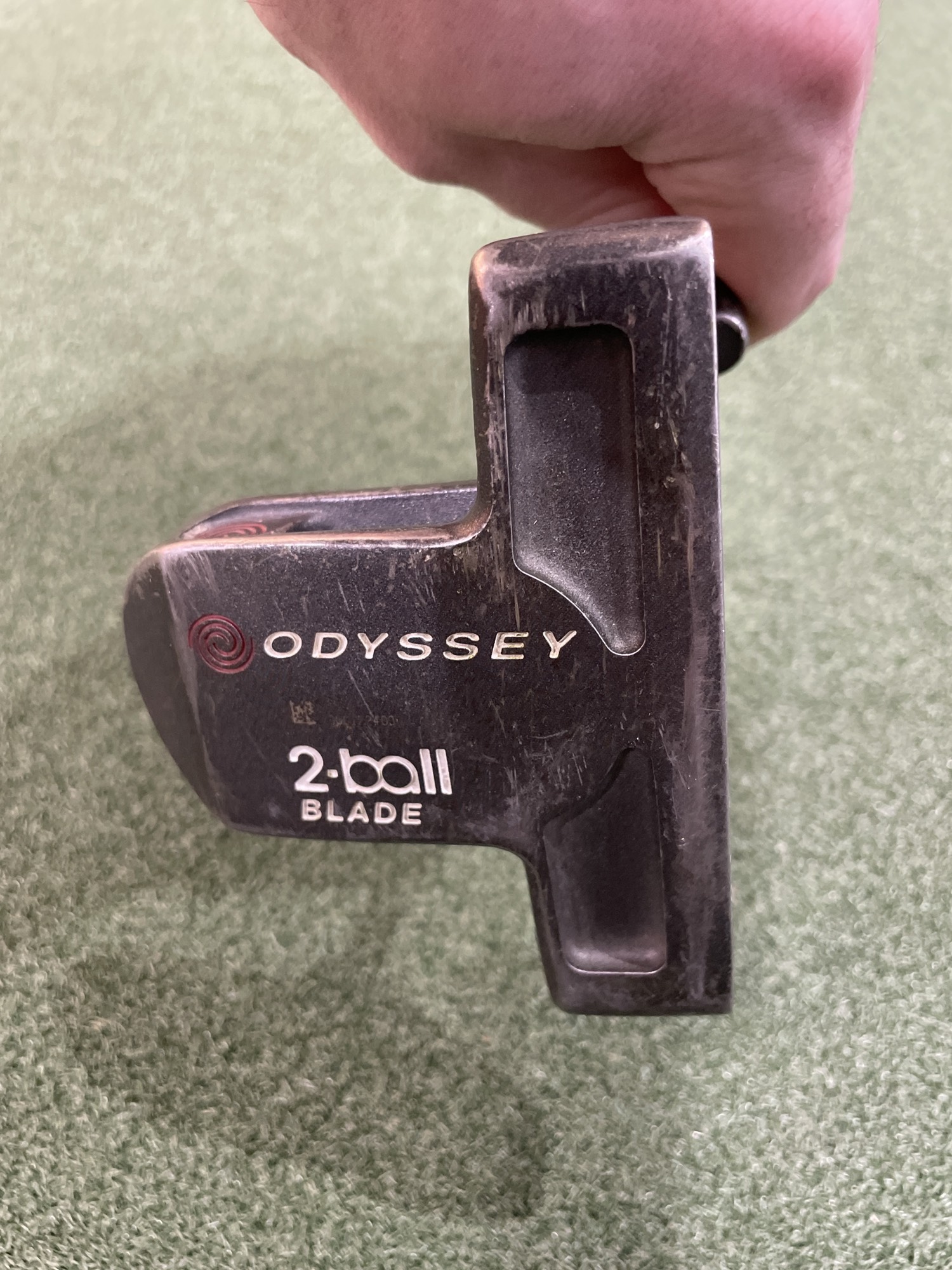 Used Men's Odyssey 2 Ball Left Hand Mallet Putter 34" | SidelineSwap
