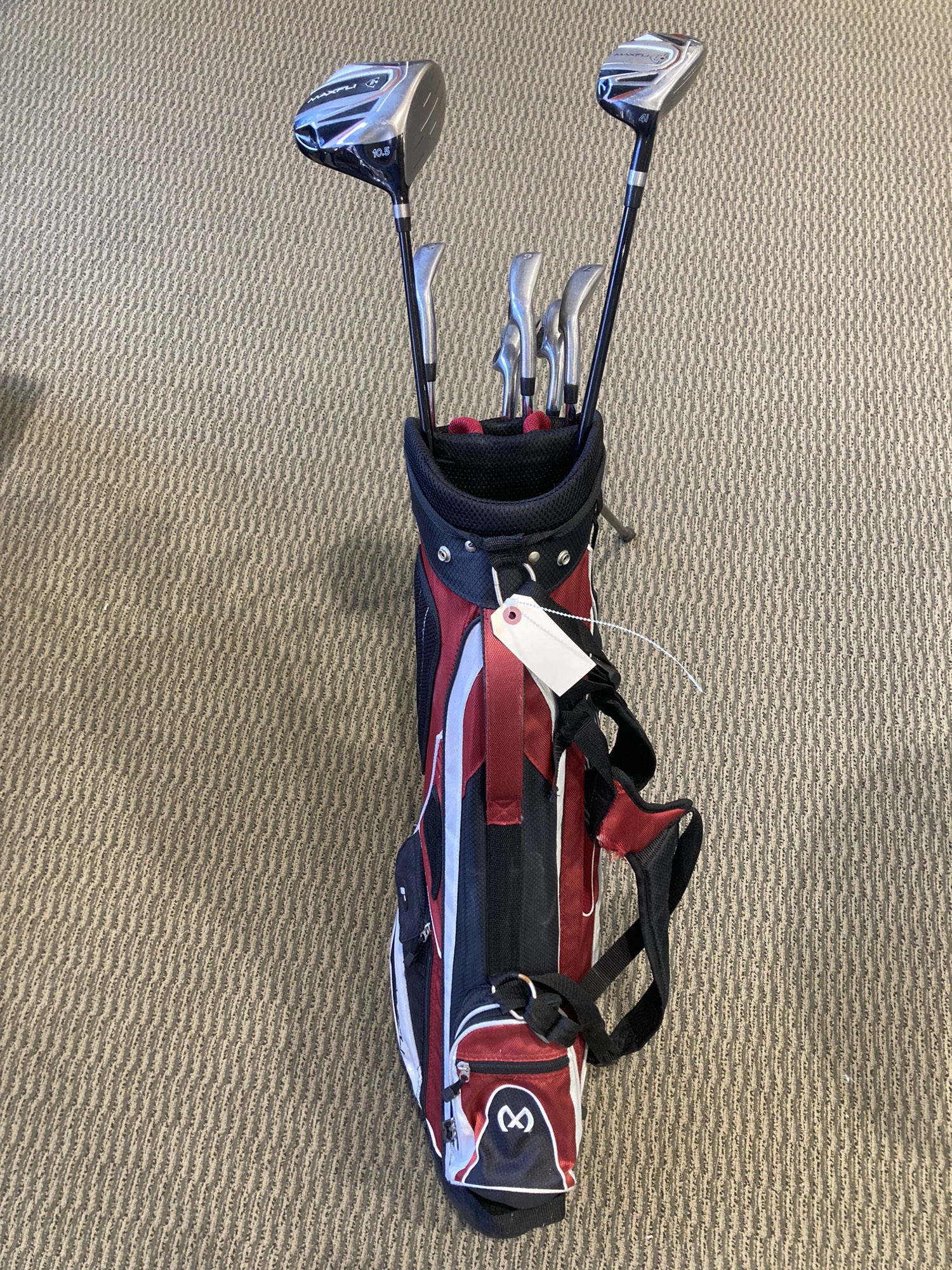 Used Men's Maxfli Black Max Right Handed Clubs (Full Set) Regular Flex ...