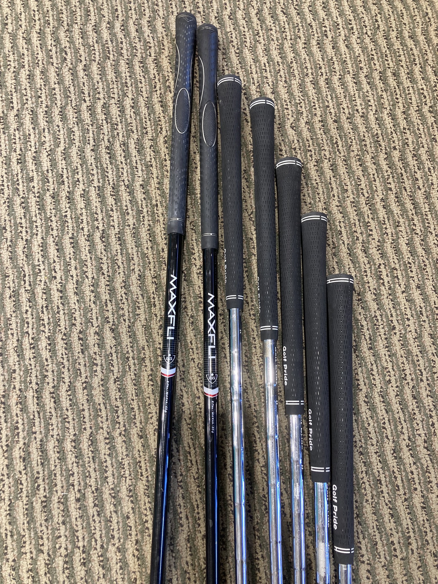 Used Men's Maxfli Black Max Right Handed Clubs (Full Set) Regular Flex ...