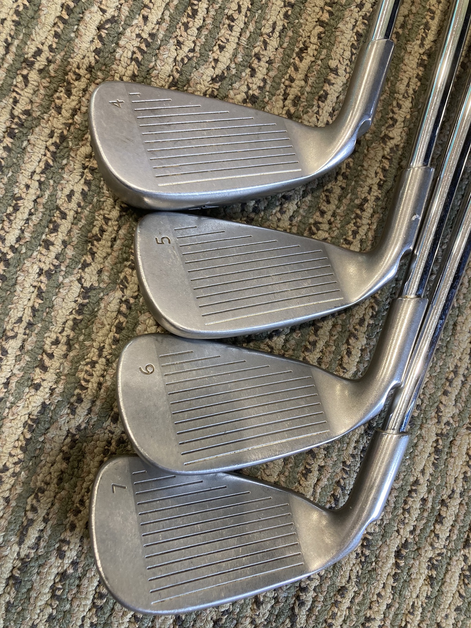 Used Men's Ping G15 Right Handed Iron Set Regular Flex Steel Shaft (4-9 ...