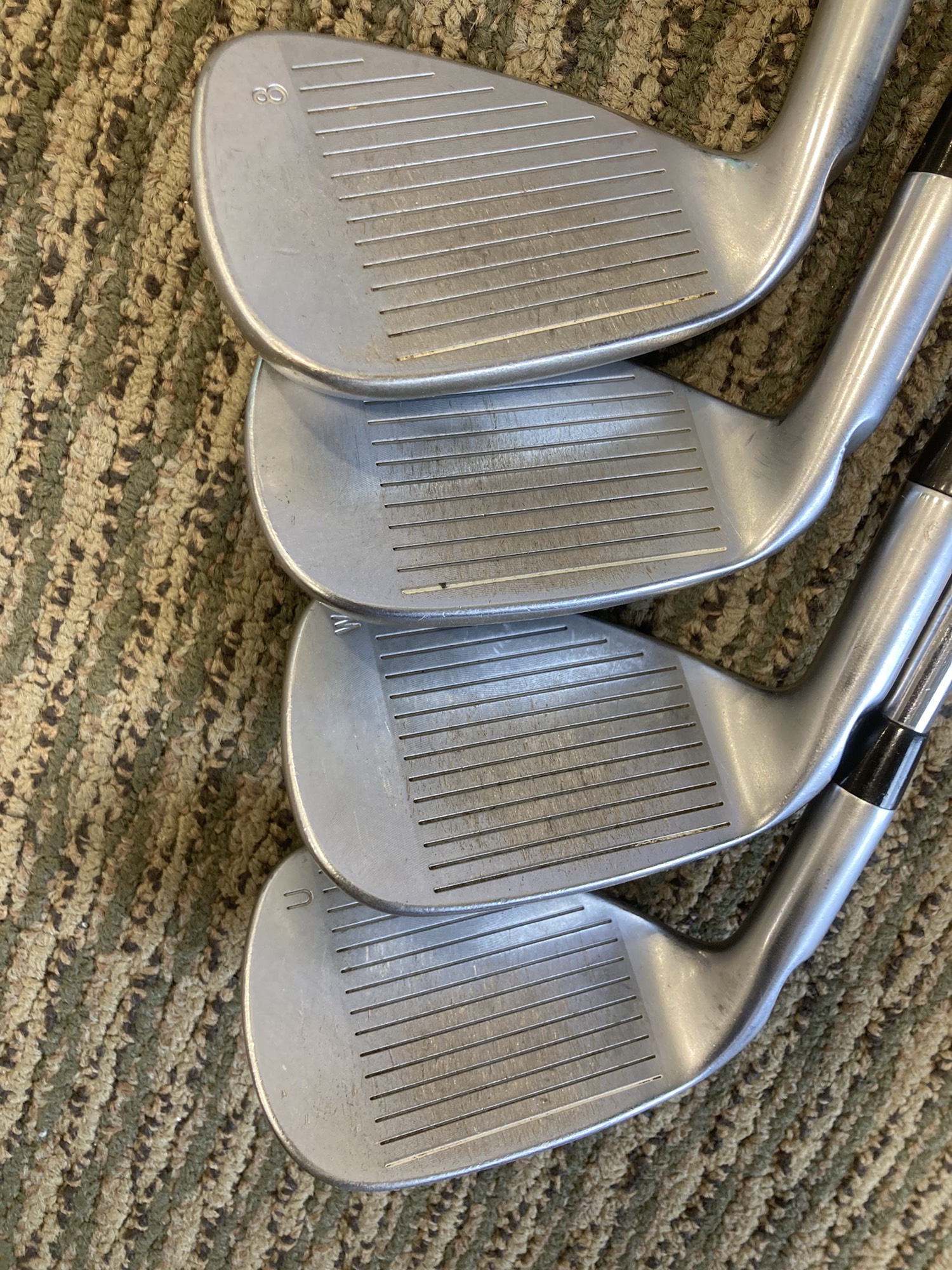 Used Men's Ping I20 Right Handed Iron Set Stiff Flex Steel Shaft (4-9 ...