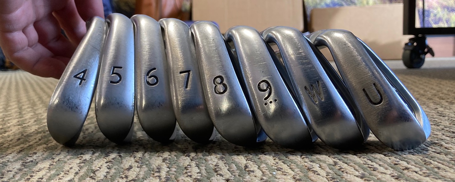 Used Men's Ping I20 Right Handed Iron Set Stiff Flex Steel Shaft (4-9 ...