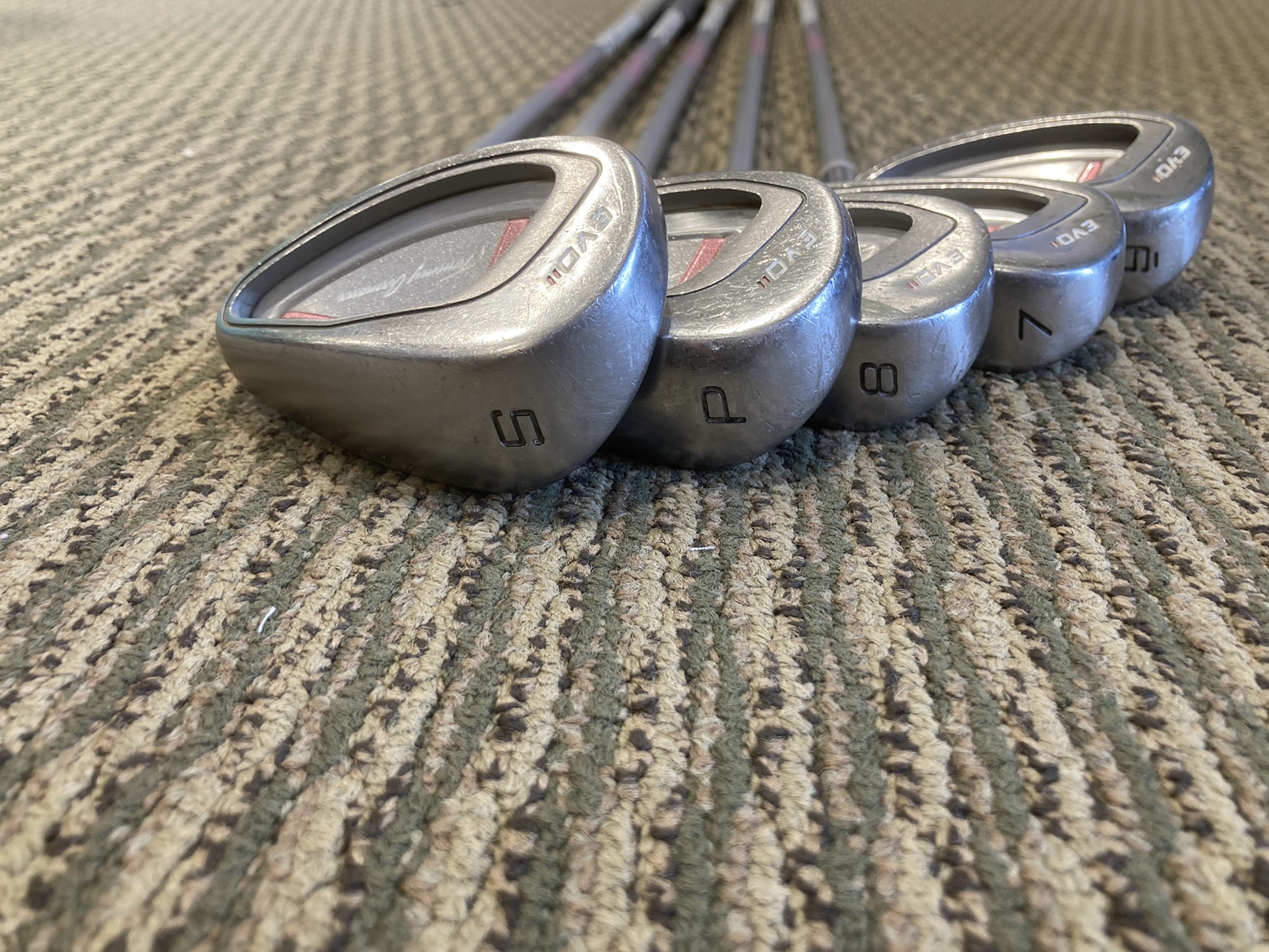 Used Women's 2022 Tommy Armour Right Handed Clubs Ladies Flex 9 Pieces ...