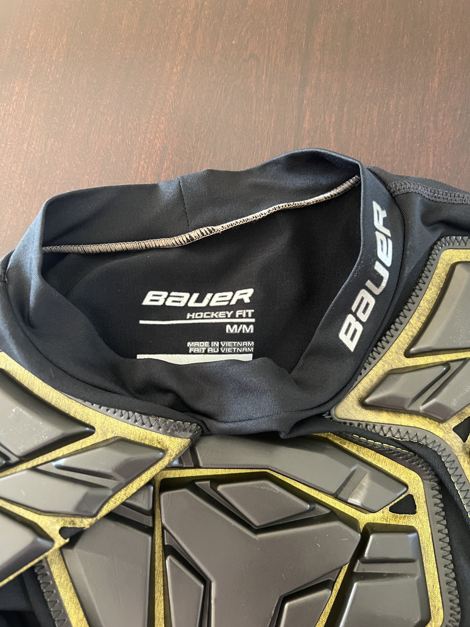 BAUER NG Elite Padded Goalie Base Layer L/S Top-Sr Med | SidelineSwap