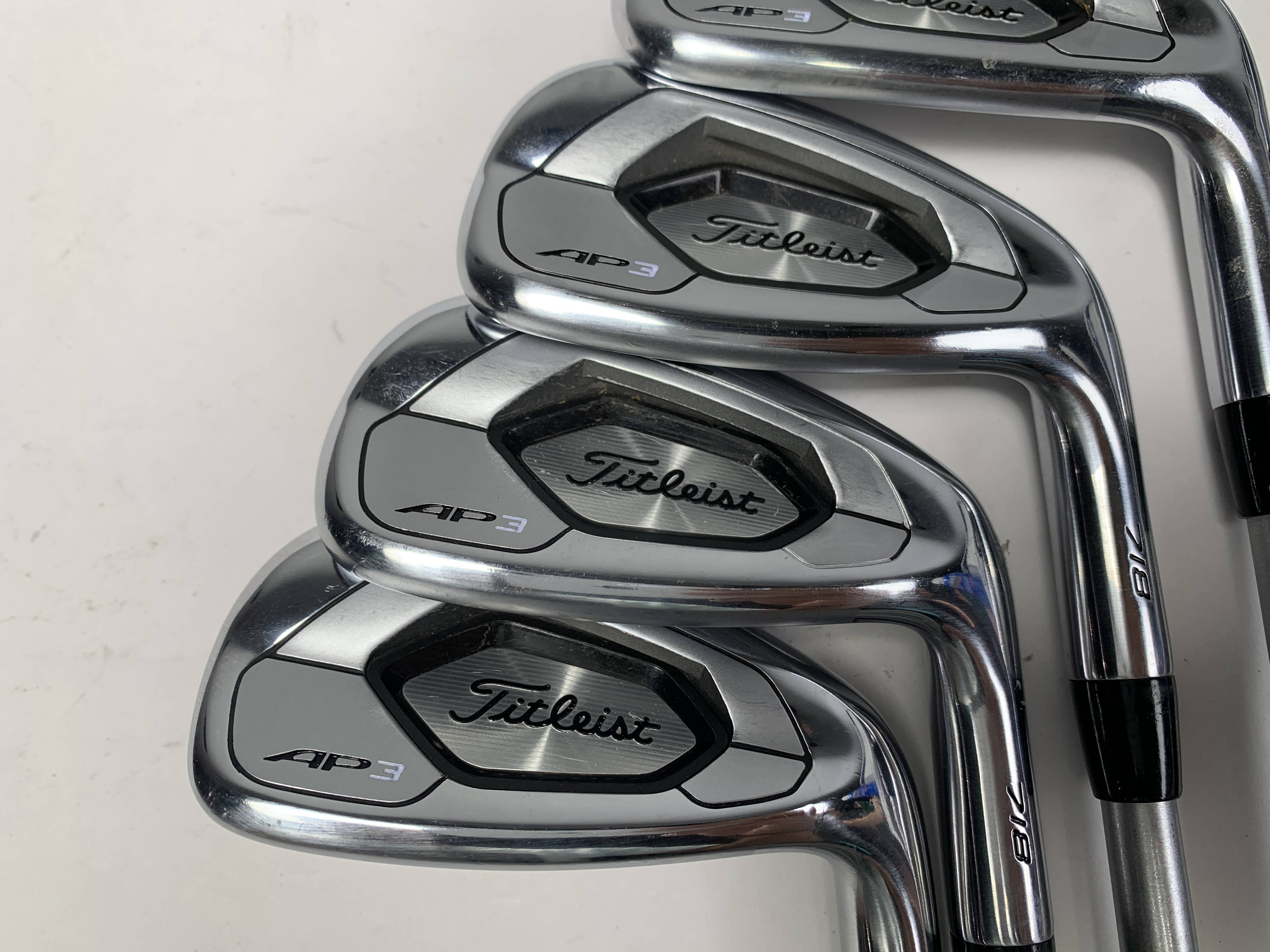 Titleist 718 AP3 Iron Set 5-PW KBS Tour C-Taper Stiff Steel RH Midsize ...