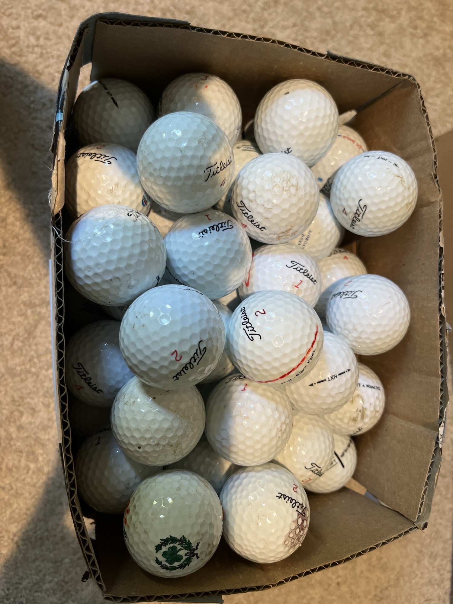 100 Titleist used golf balls | SidelineSwap