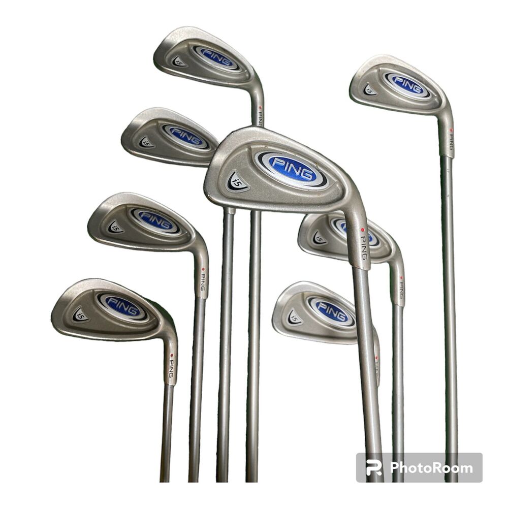 Ping i5 Red Dot Iron Set 3-PW + Utility Wedge Soft Regular Flex ...