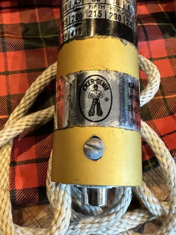 Vintage EXER-GENIE Portable Resistance Trainer Exerciser Equipment ...