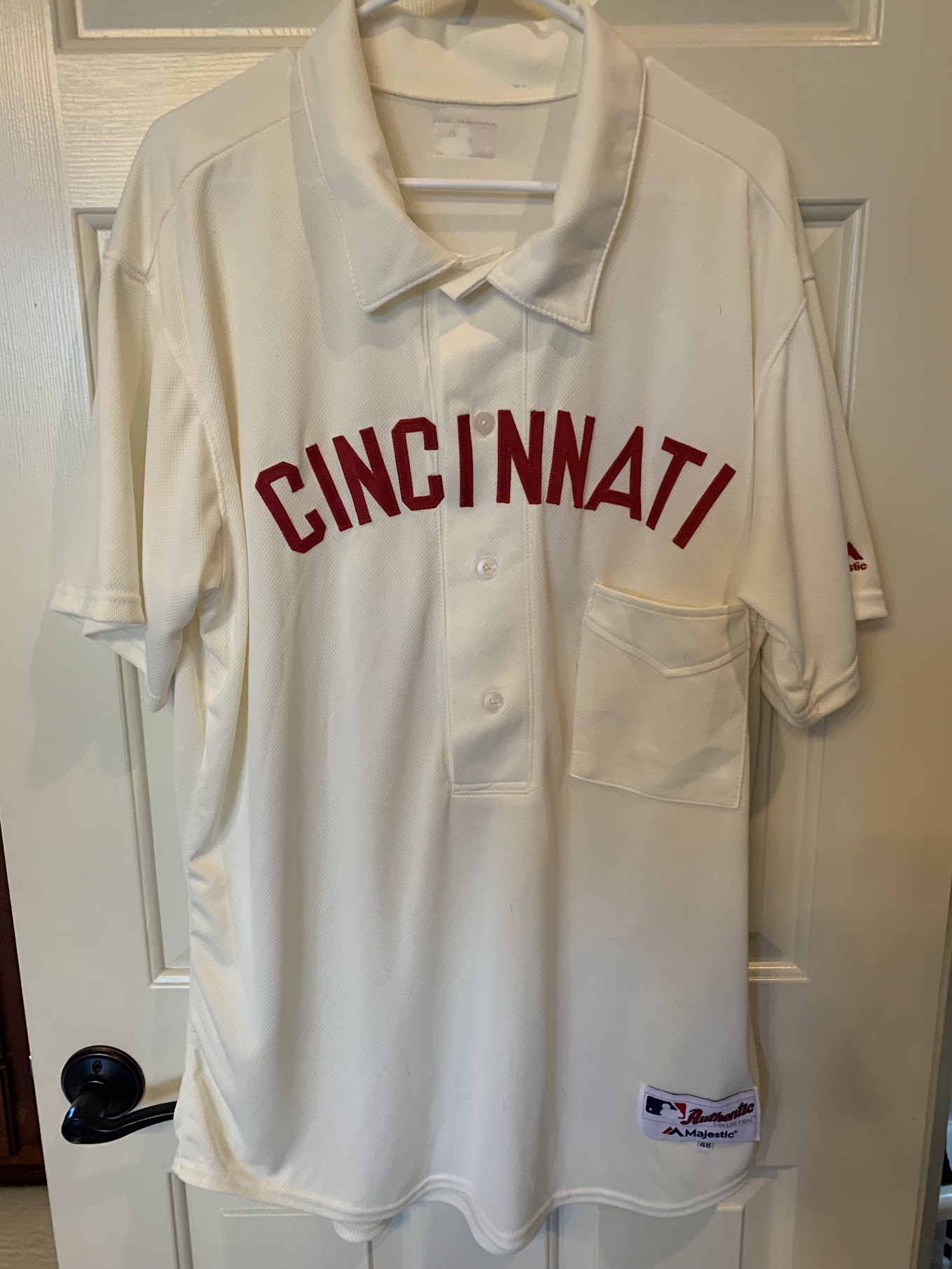 Authentic Vintage MLB Cincinnati Reds Special Edition Throwback Polo ...
