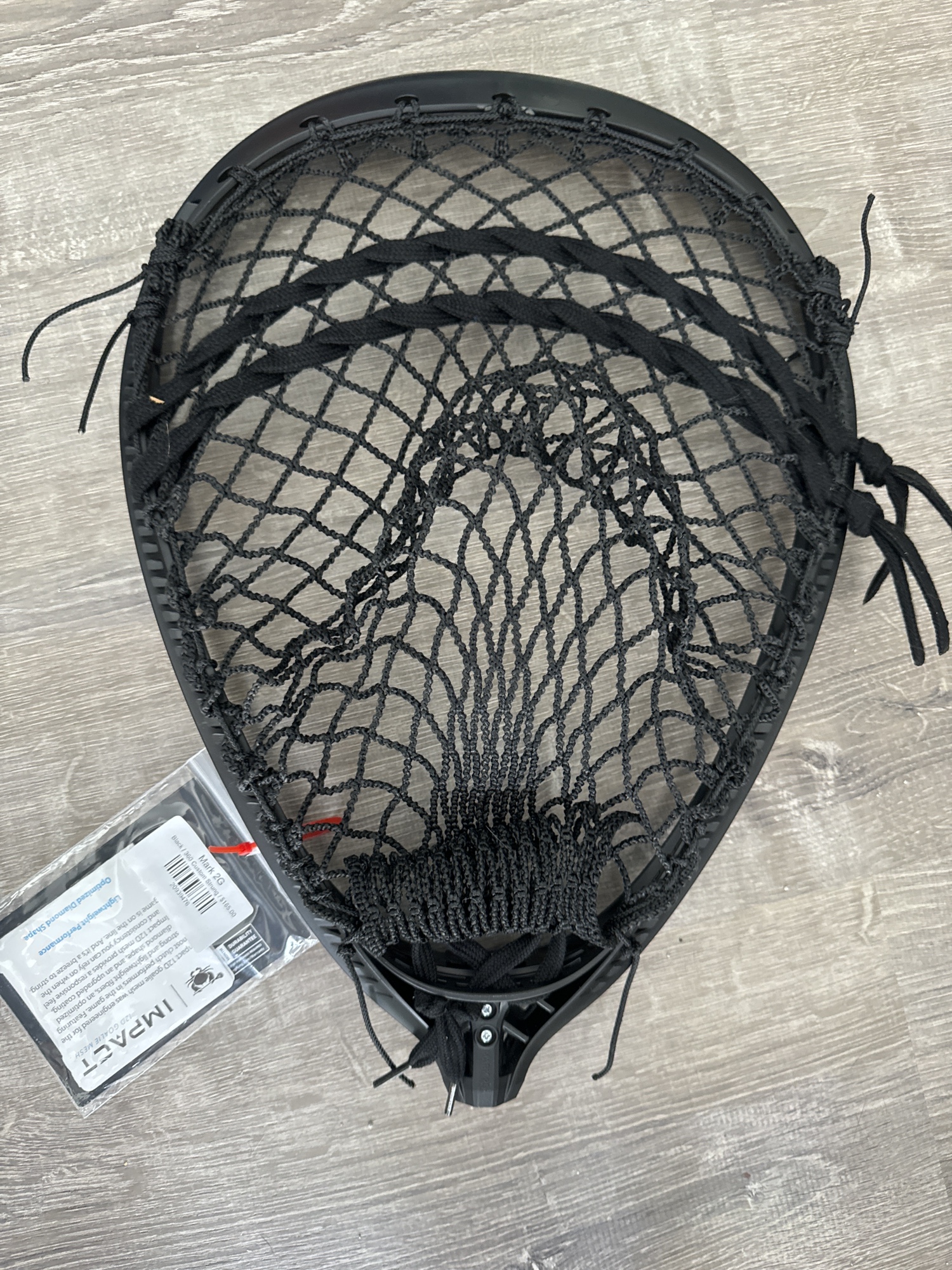 New Goalie Mark 2G Head Custom Strung With Ecd Impact Mesh | SidelineSwap