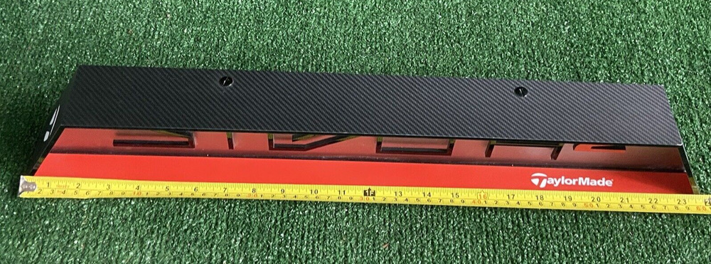 TaylorMade Stealth 2 Tabletop Shelf Counter Display Sign 24" x 4" Nice ...